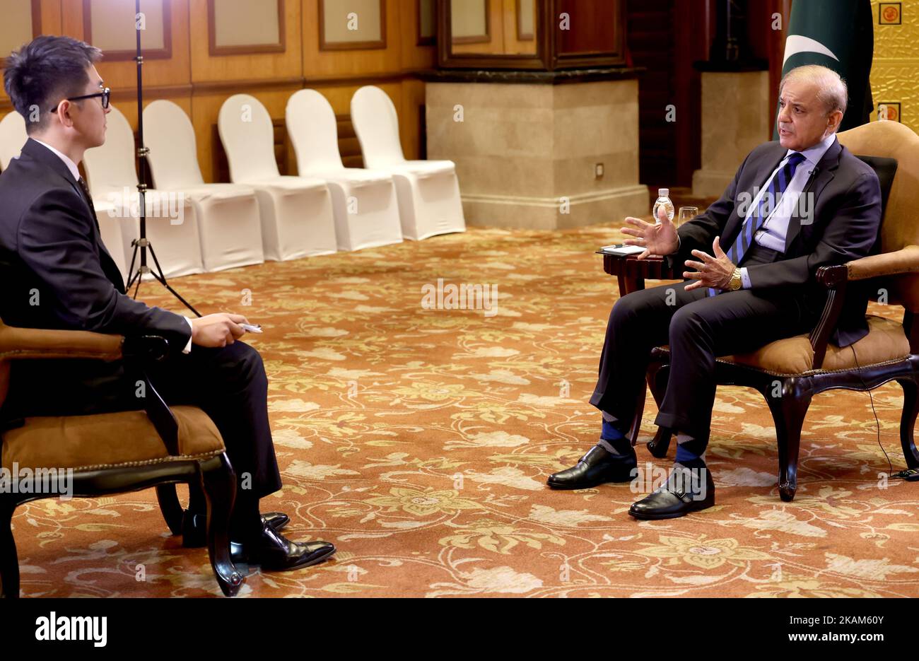 Beijing, China. 2nd Nov, 2022. Prime Minister of Pakistan Shehbaz ...