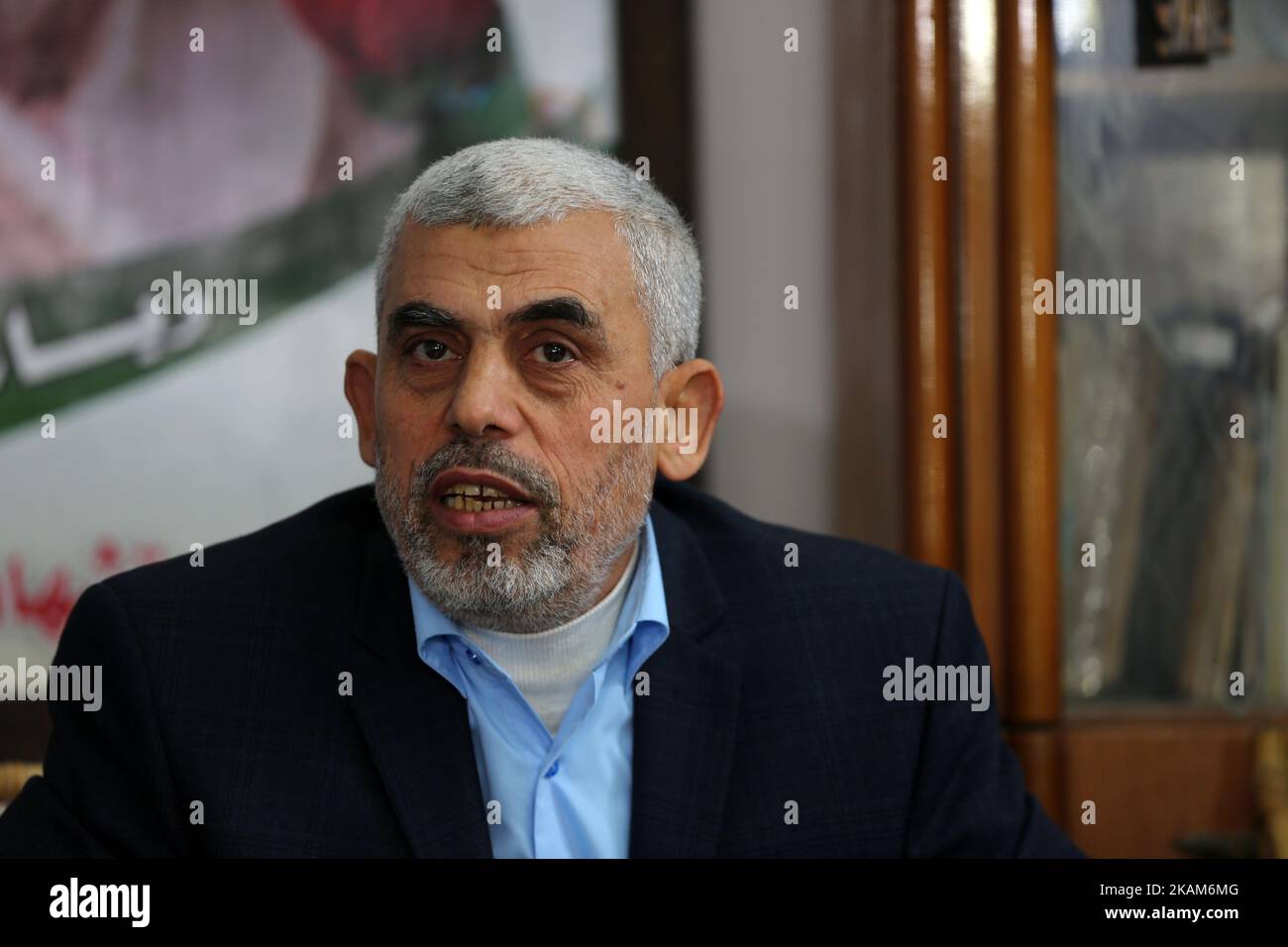 Senior Hamas leader Ismail Haniya, and leader of Hamas in the Gaza ...