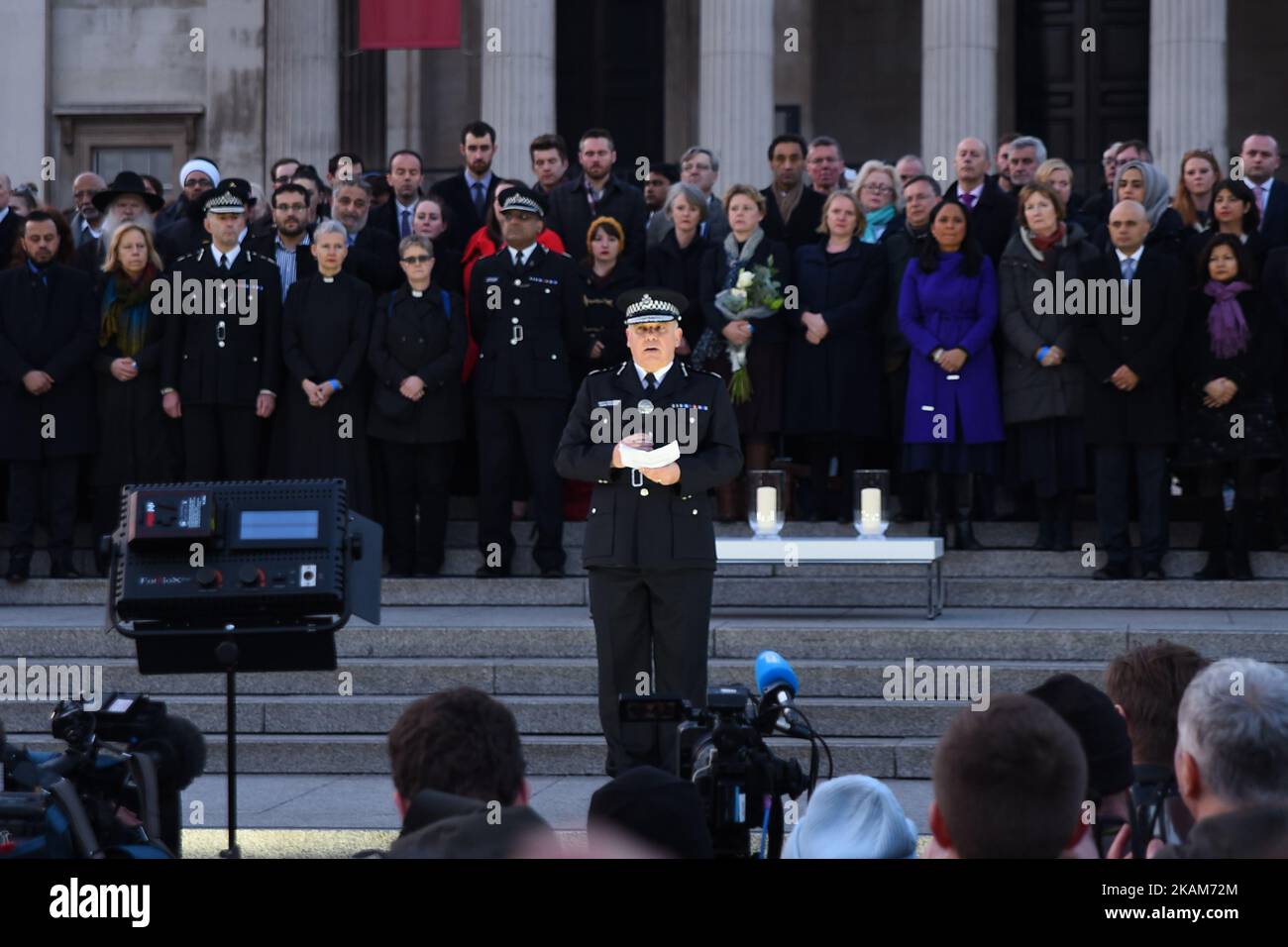 Acting Commissioner of the Metropolitan Police Craig Mackey speaks ...