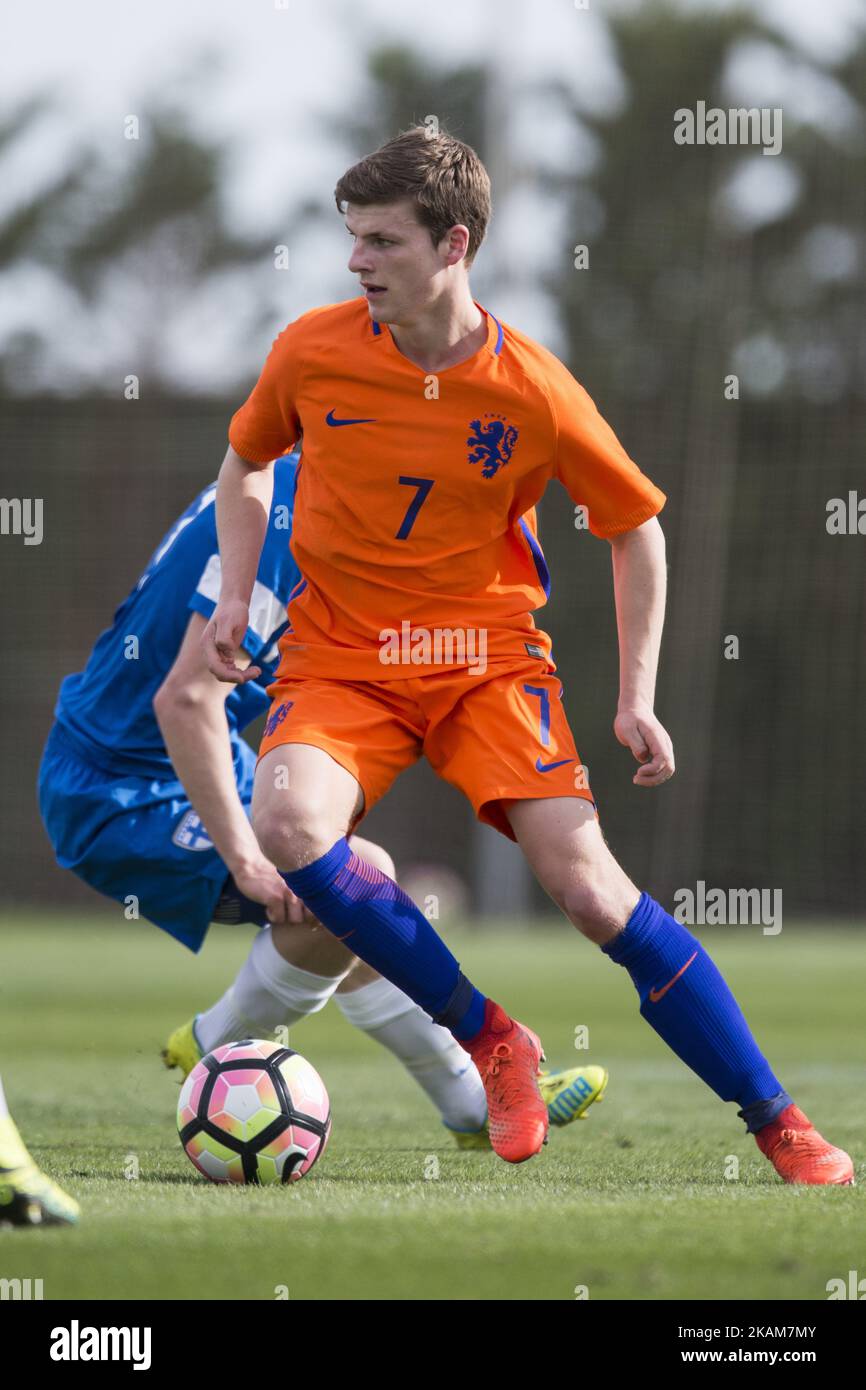 Jeremy Helmer (Netherlands) during the friendly match of national teams ...