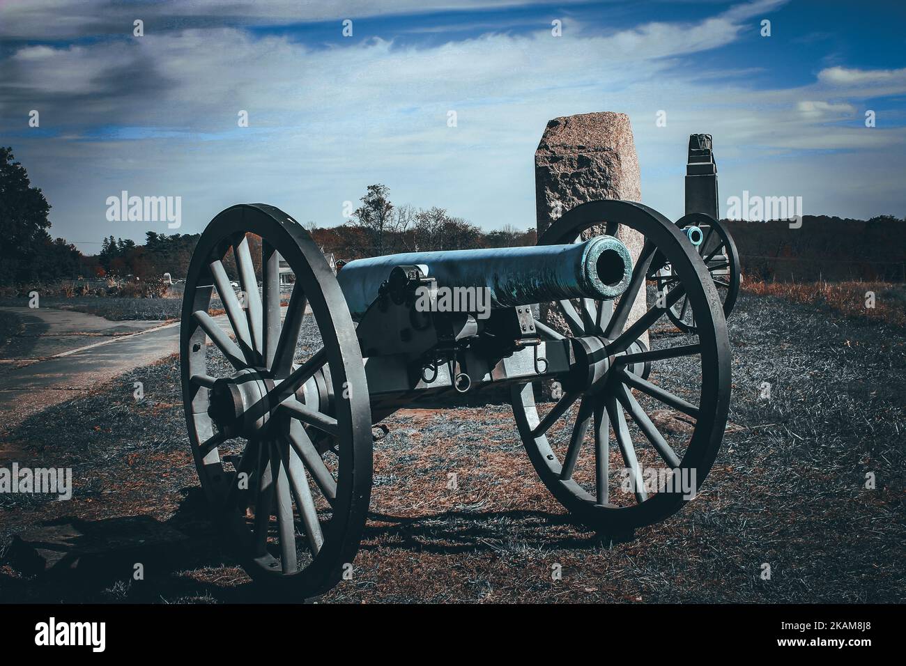 A beautiful shot taken in the Richmond National Battlefield Park Stock ...