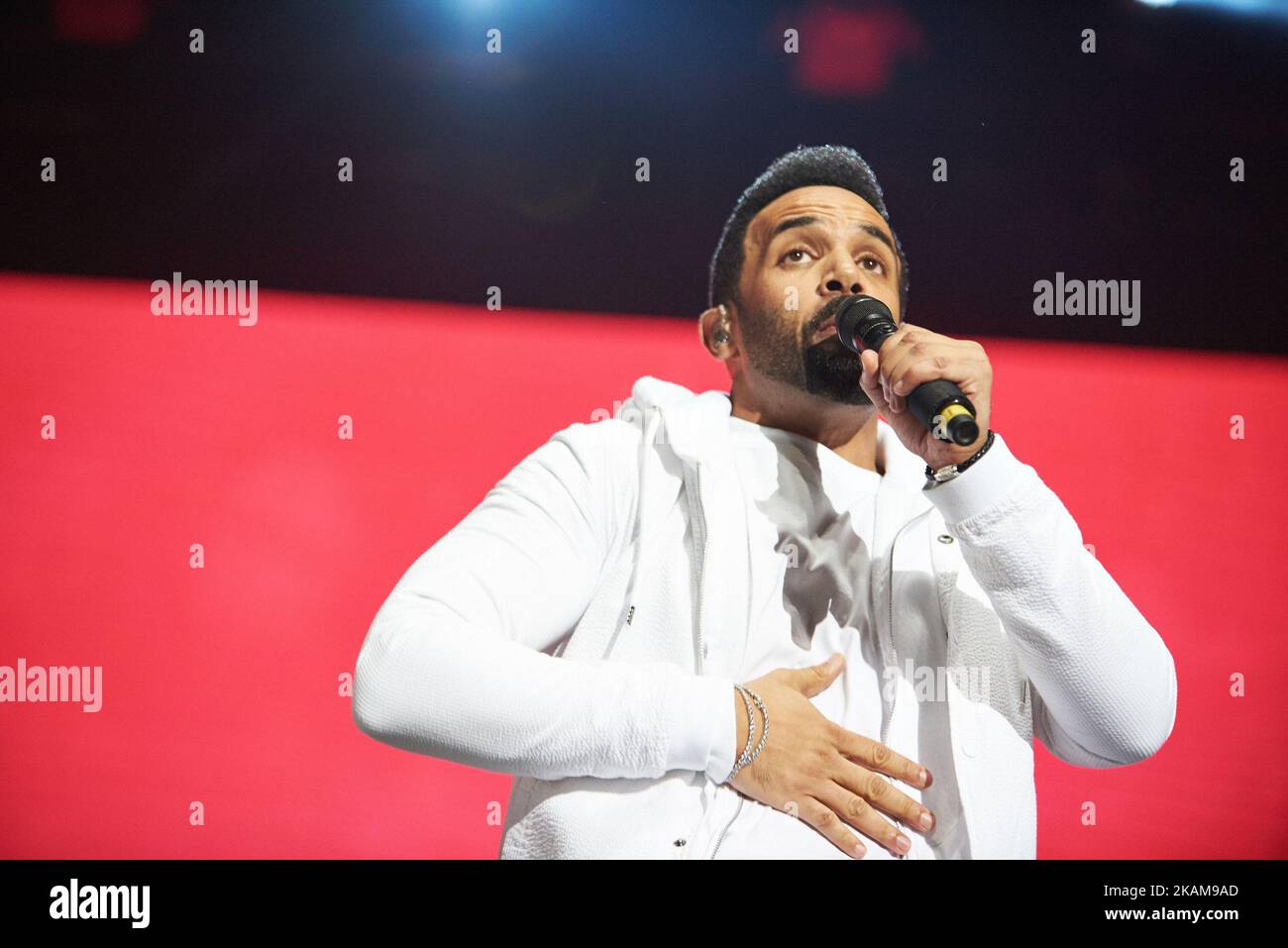 Craig David performs live on stage at the O2 Arena on March 25, 2017 in ...
