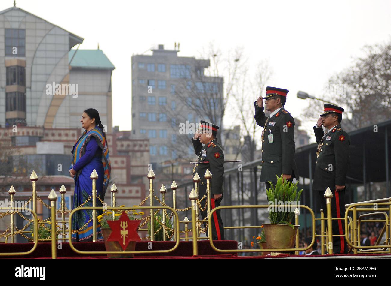 Nepalese army horse cavalry parade hi-res stock photography and images ...
