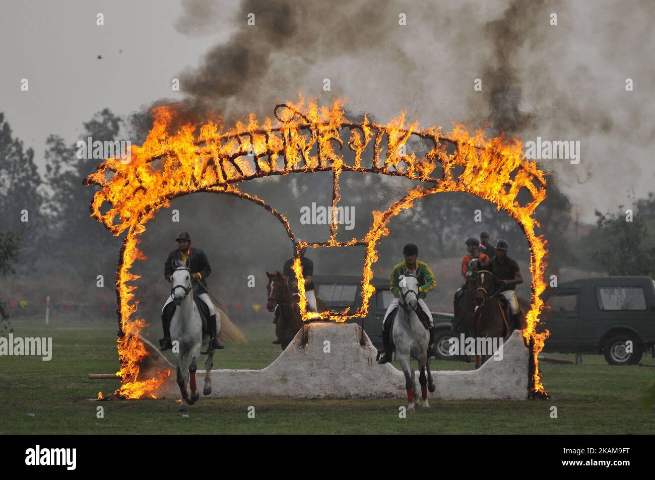 Nepalese army horse cavalry parade hi-res stock photography and images ...