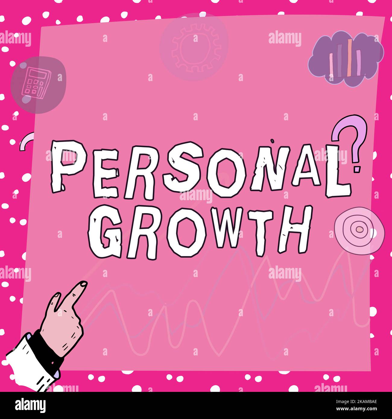 Text sign showing Personal Growth. Internet Concept a longterm process ...