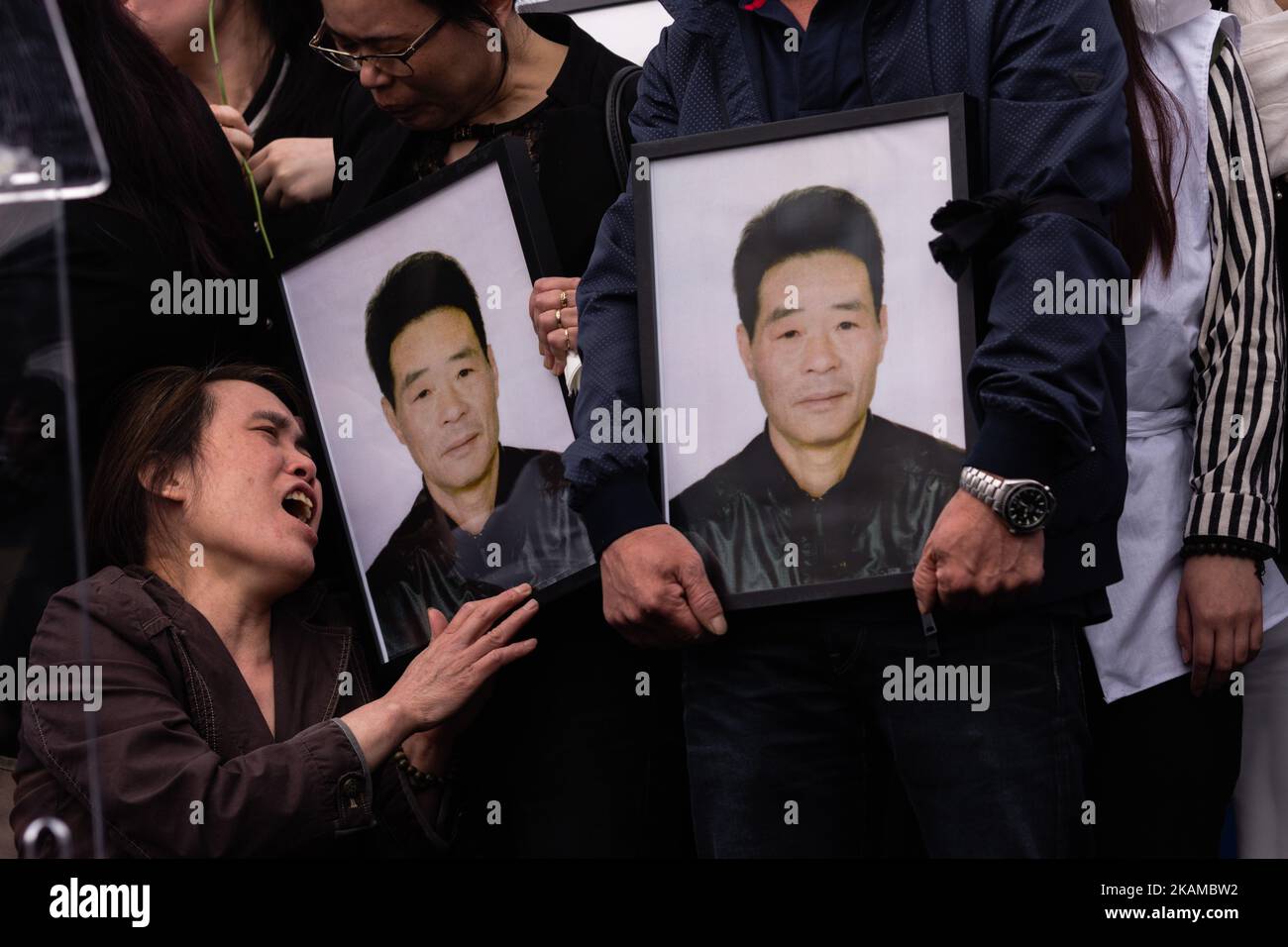 Wife of Liu Shaoyao cries his past husband, shot by french police ...