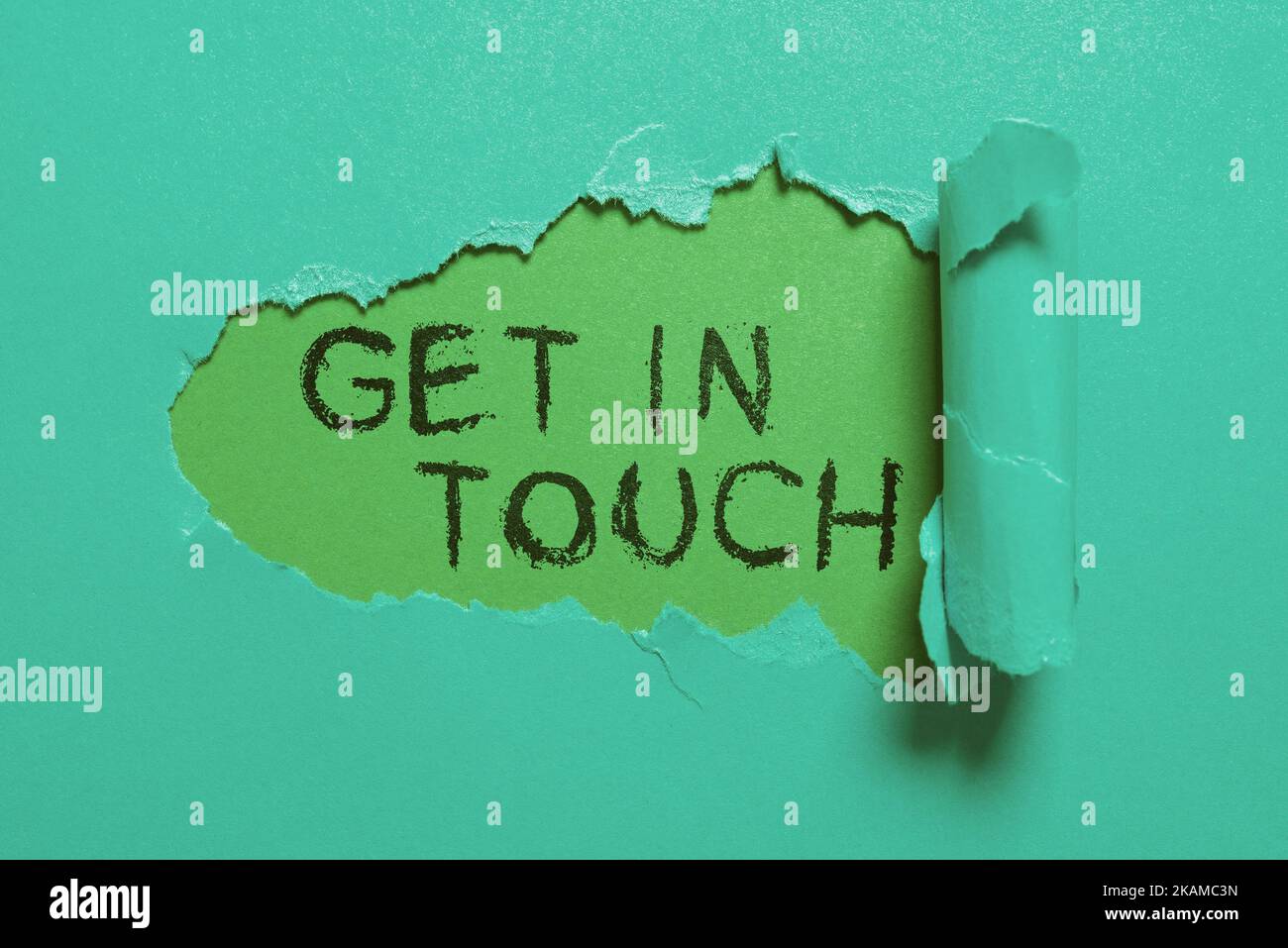 Sign displaying Get In Touch. Internet Concept Welcome to the team ...