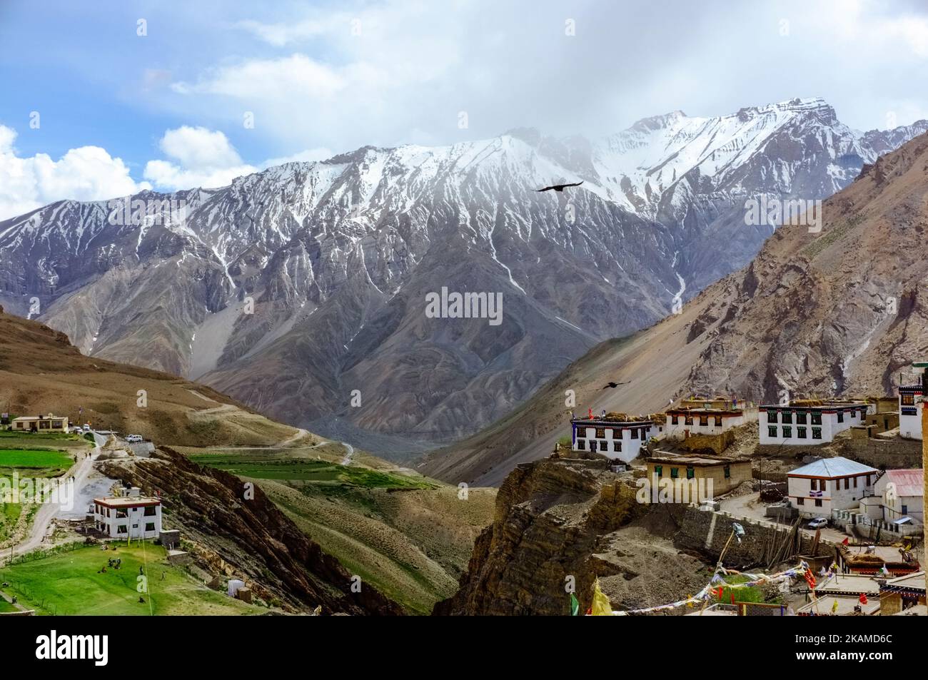 Kibber, Spiti Valley, Himachal Pradesh, India: General view of Kibber ...