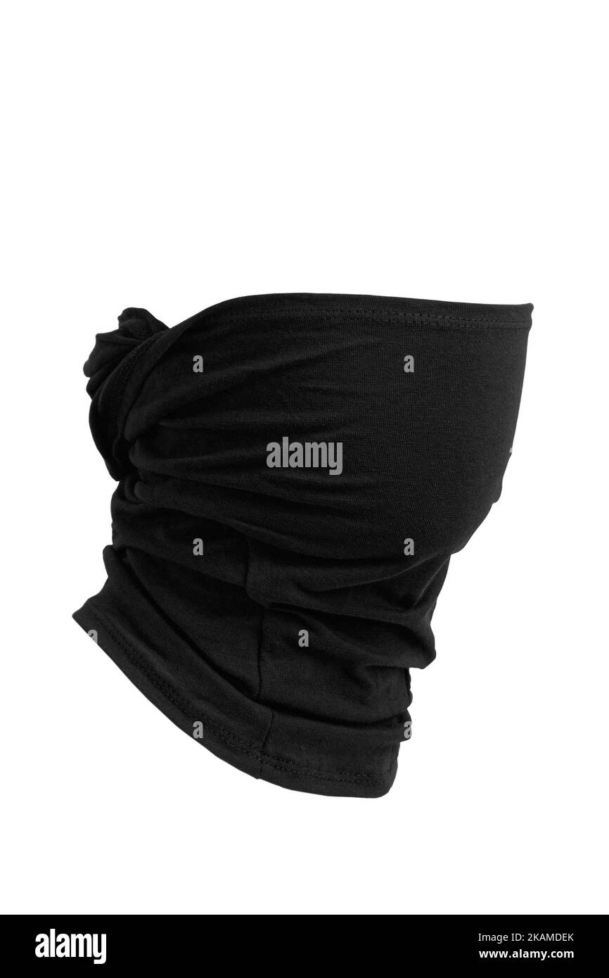 New balaclava headwear. Element of military uniform. Headgear to ...