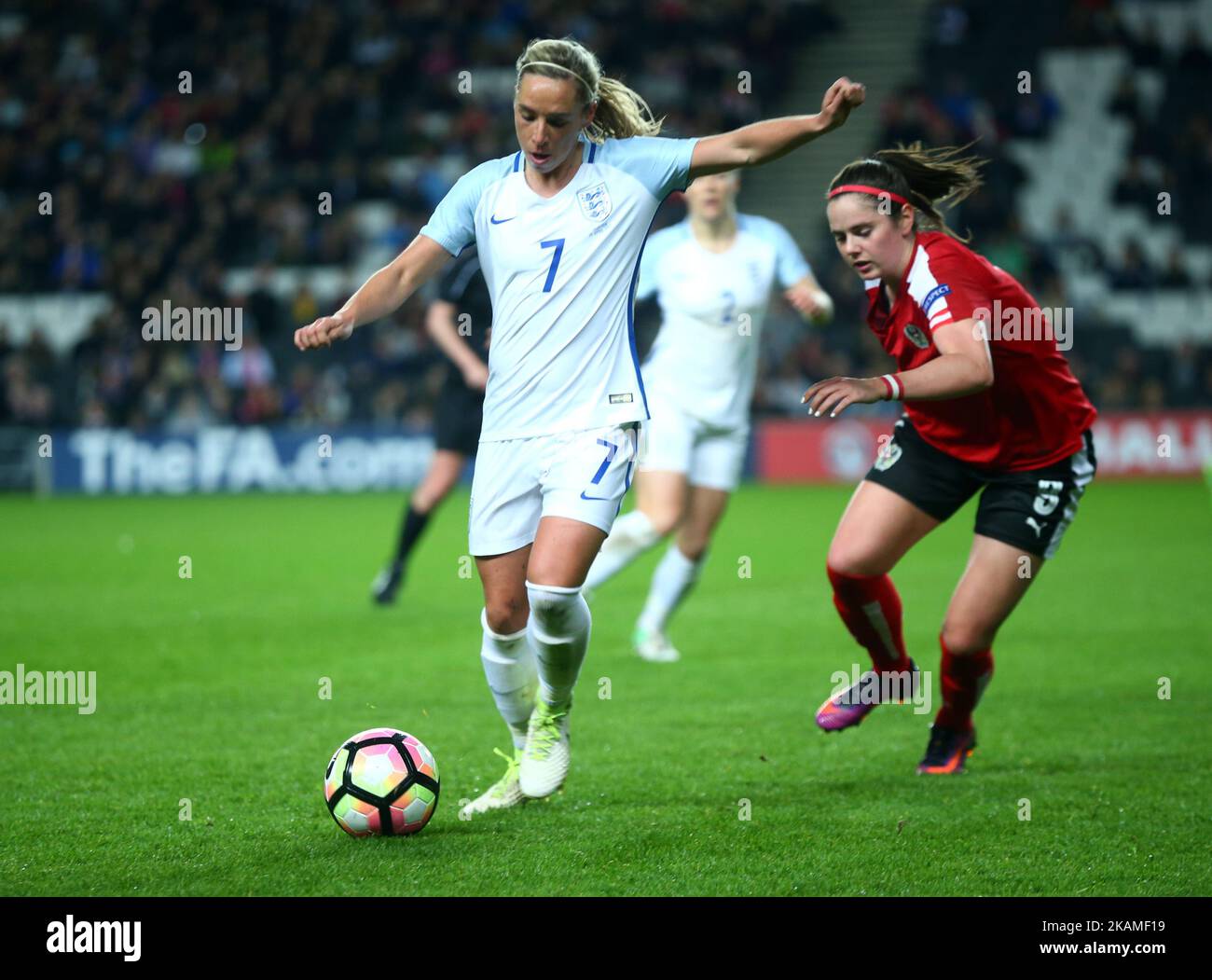 England Women's Jordan Nobbs during International Friendly match ...