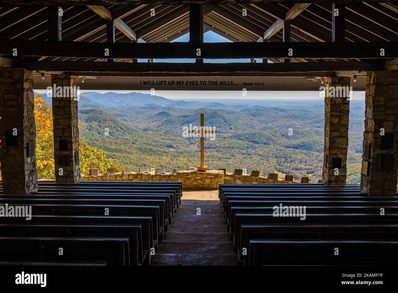 The Fred W. Symmes Chapel in Cleveland, South Carolina Stock Photo - Alamy