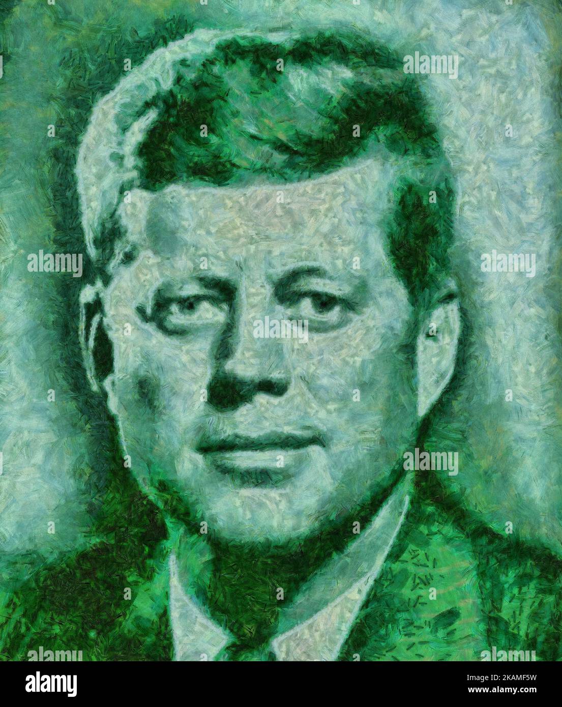 John fitzgerald kennedy color hi-res stock photography and images - Alamy