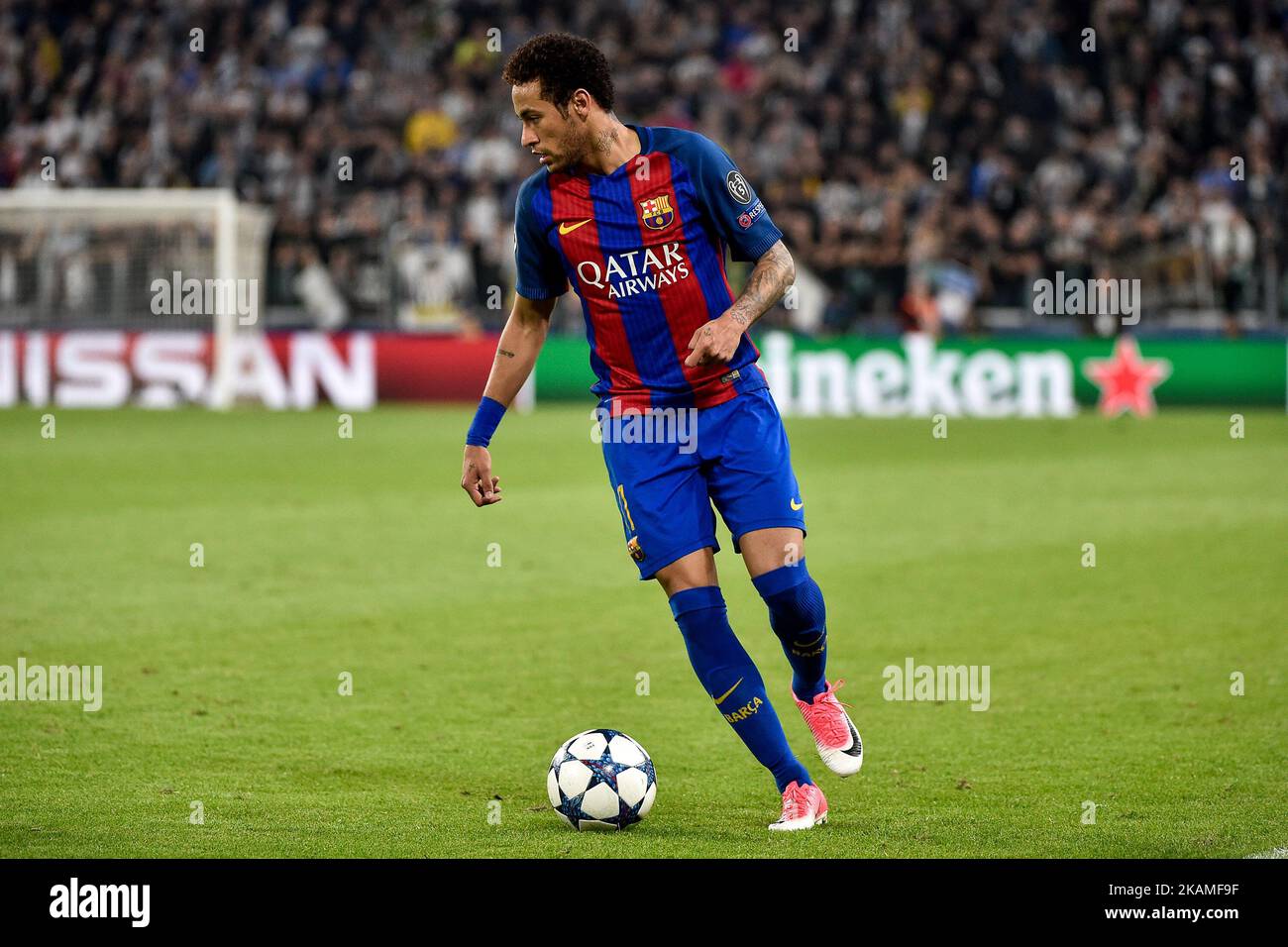 Neymar of FC Barcelona during the UEFA Champions League quarter final ...