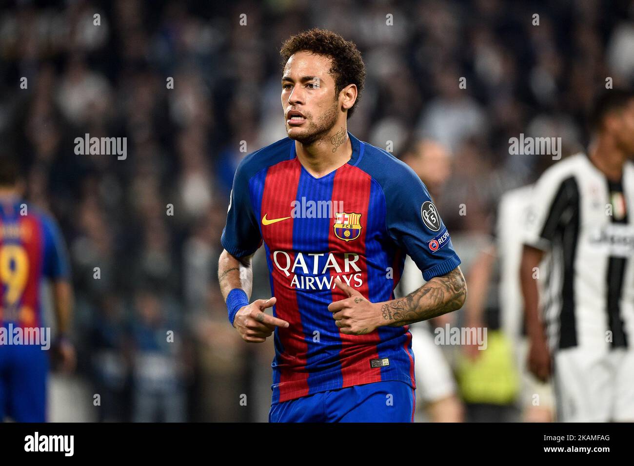 Neymar of FC Barcelona during the UEFA Champions League quarter final ...