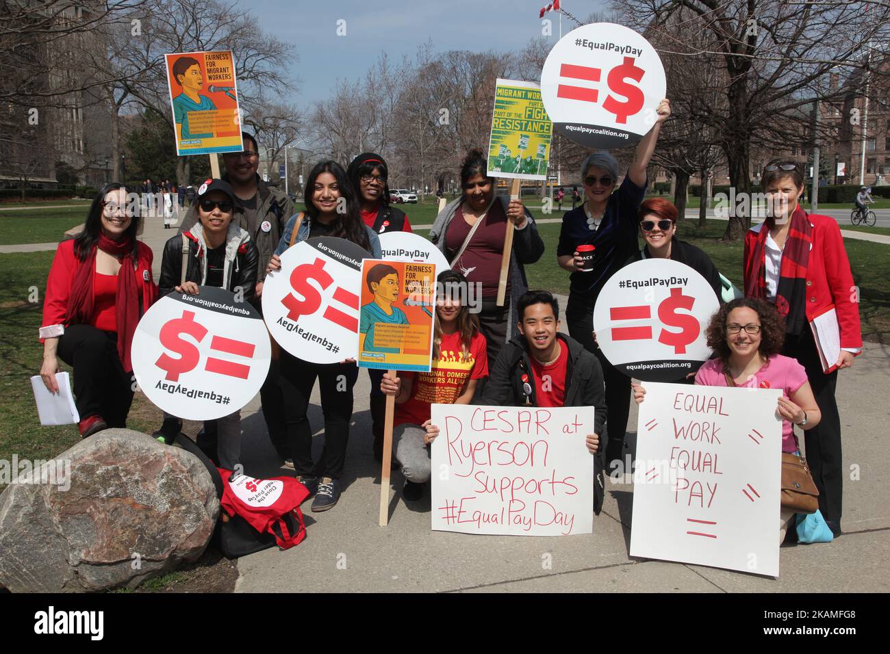 Equal pay protest women hi-res stock photography and images - Alamy