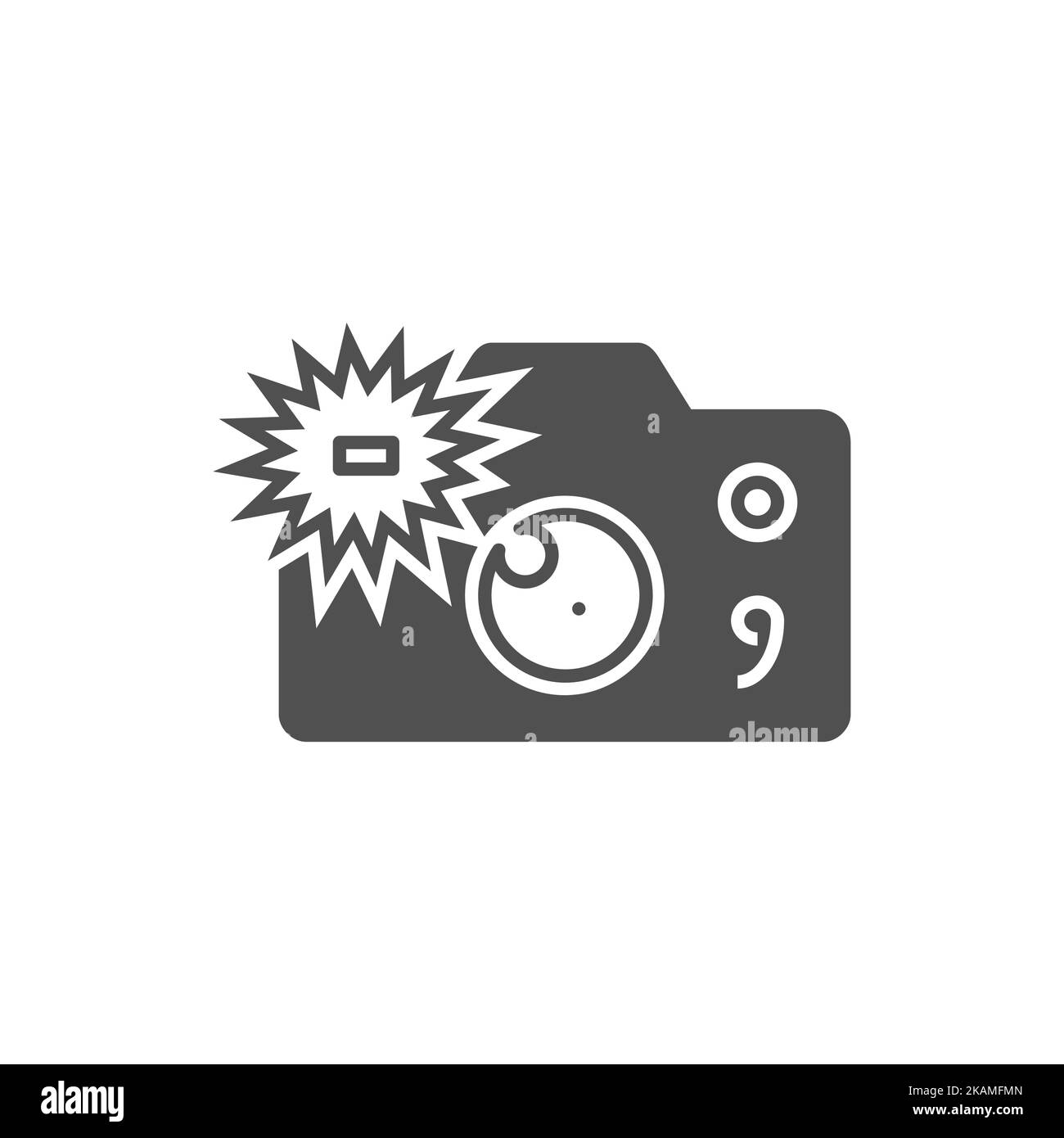 Camera Related Vector Glyph Icon Stock Vector Image & Art - Alamy