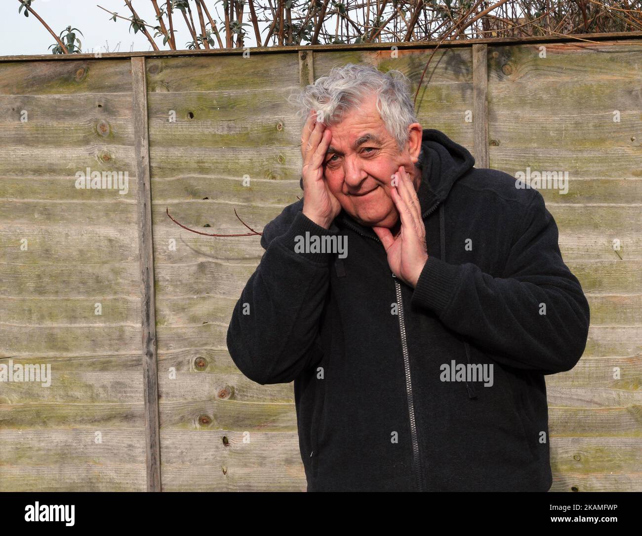 Embarrassed man hi-res stock photography and images - Alamy