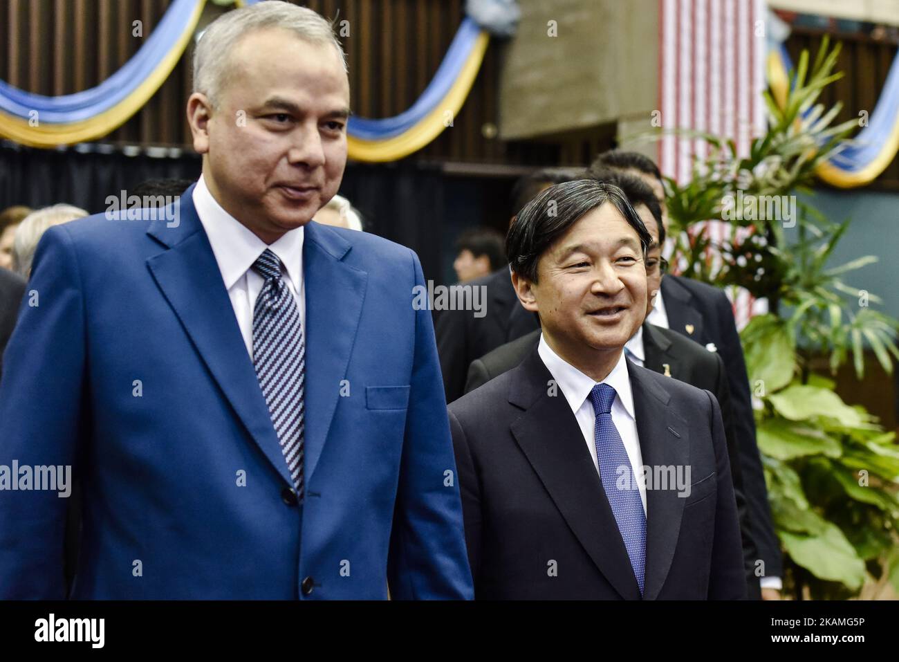 Japan's Crown Prince Naruhito pictured during his visit in Malaysia at ...
