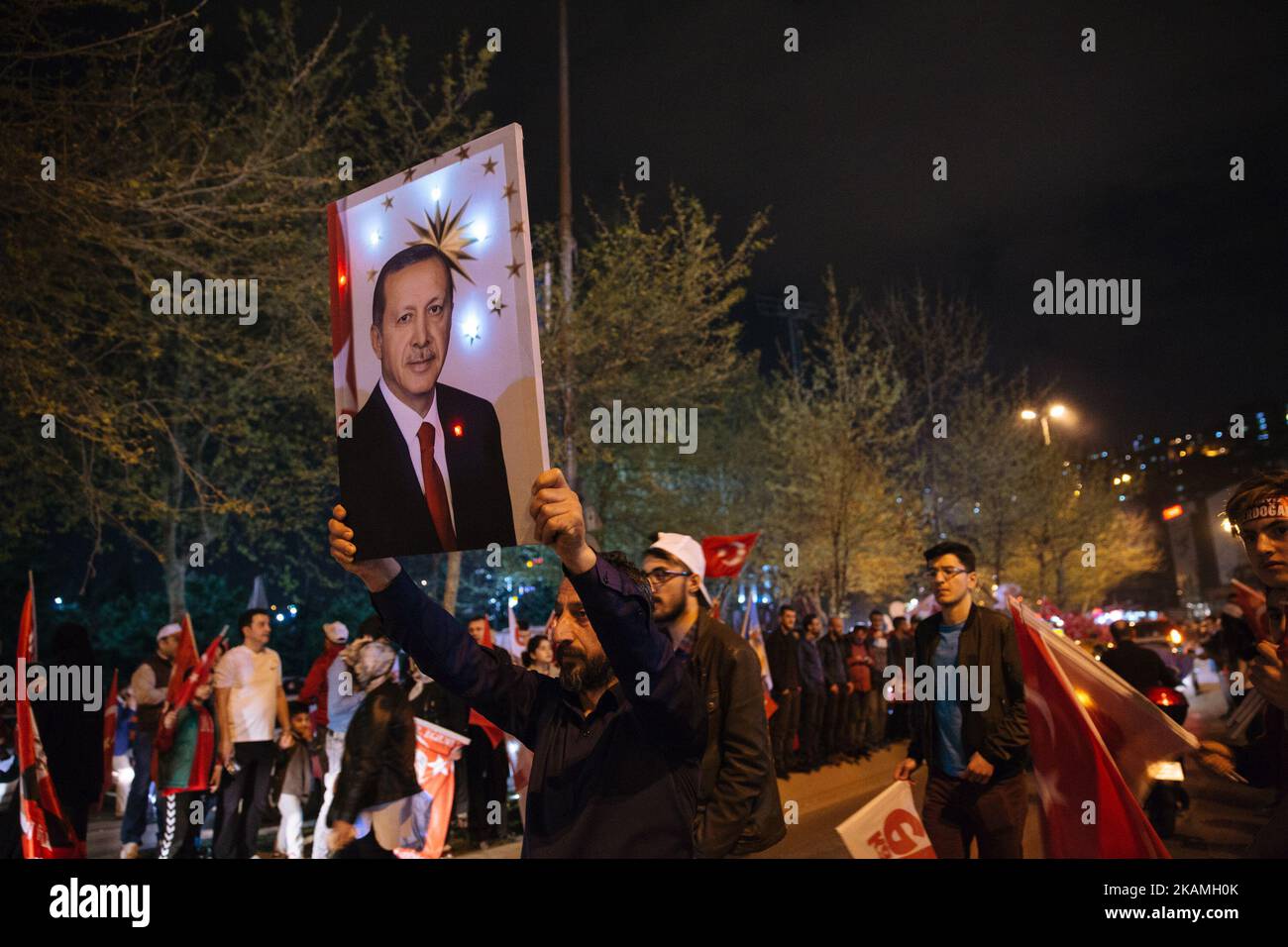 President erdogan supporters hi-res stock photography and images - Alamy