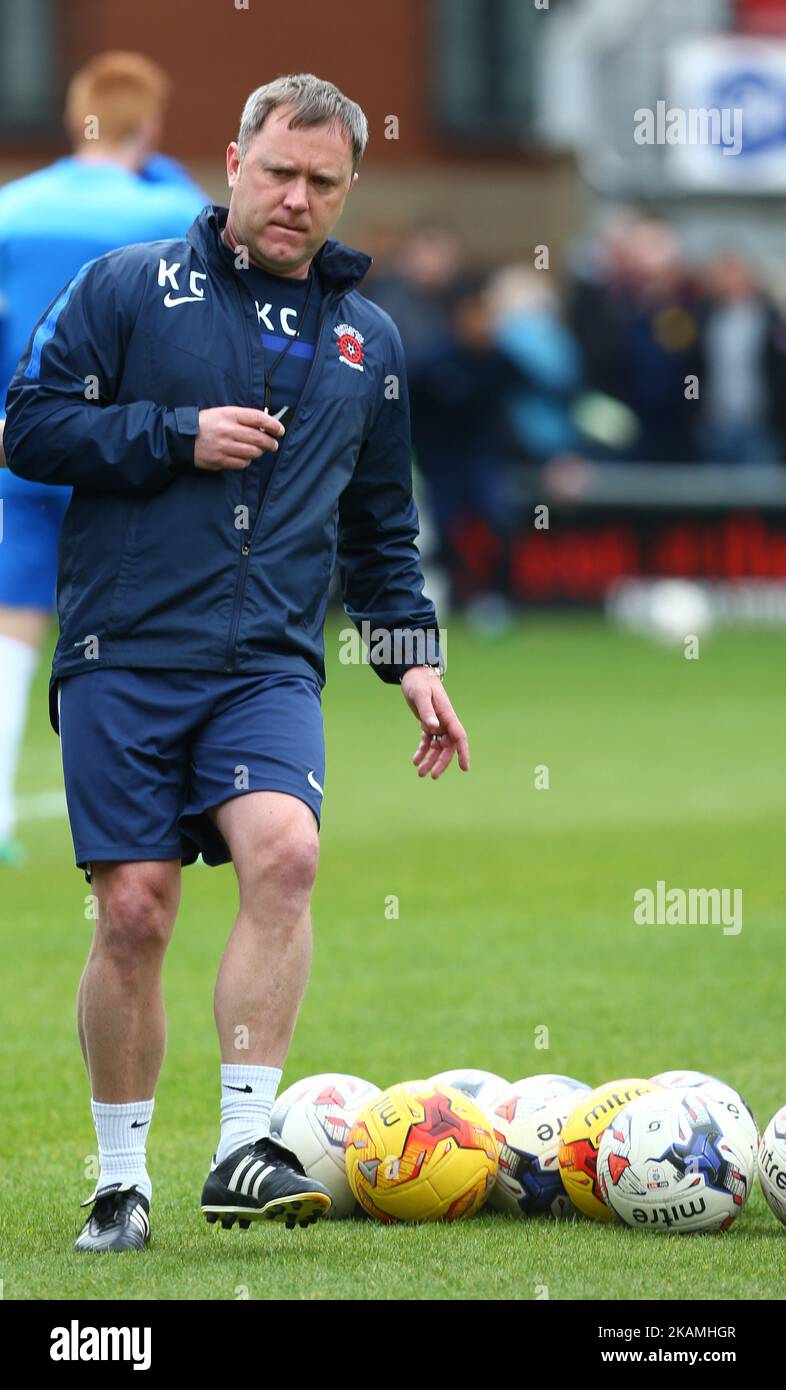 Kevin Cooper, Assistant Manager of Hartlepool United during Sky Bet ...