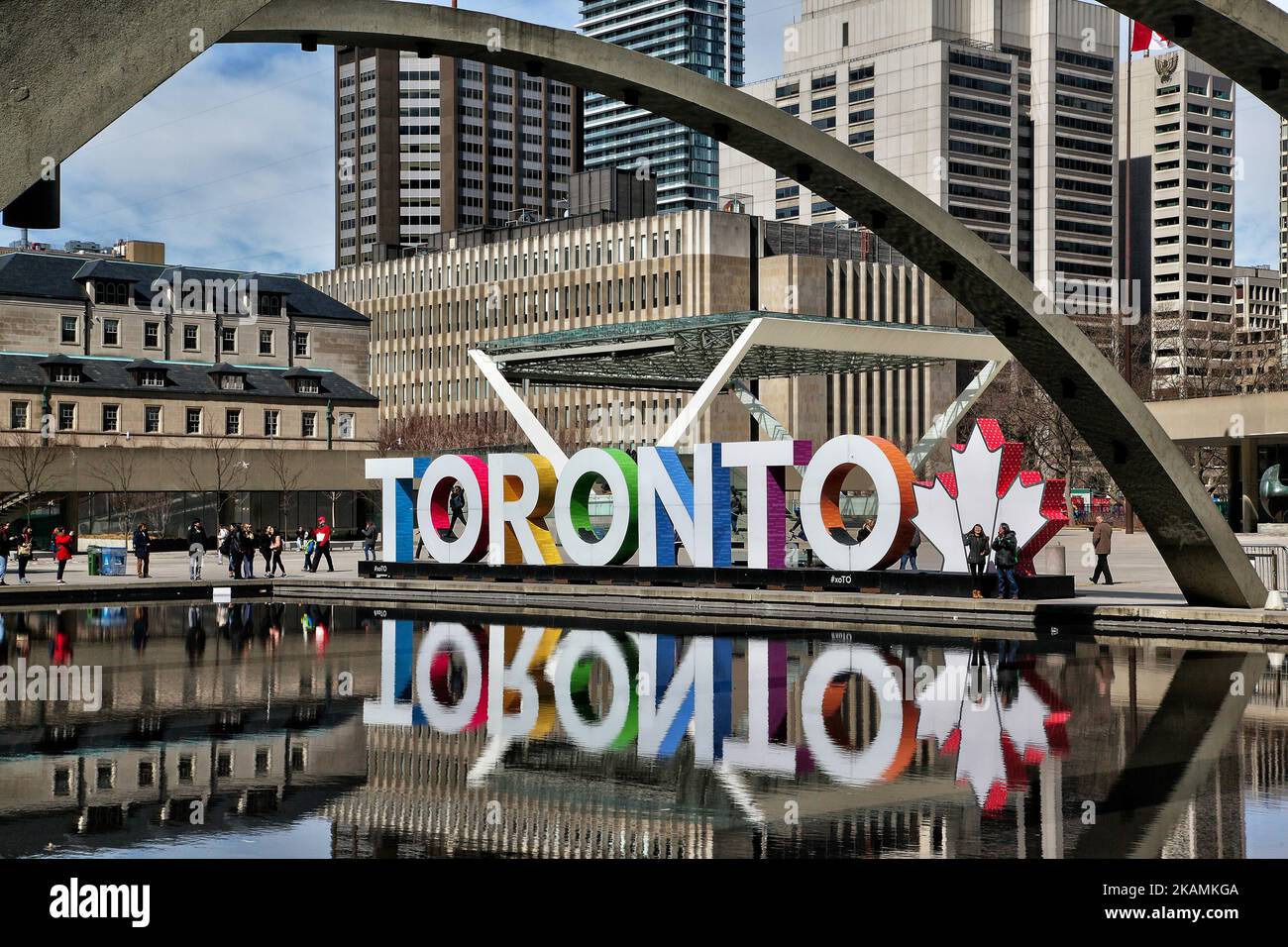 3d toronto sign hi-res stock photography and images - Alamy