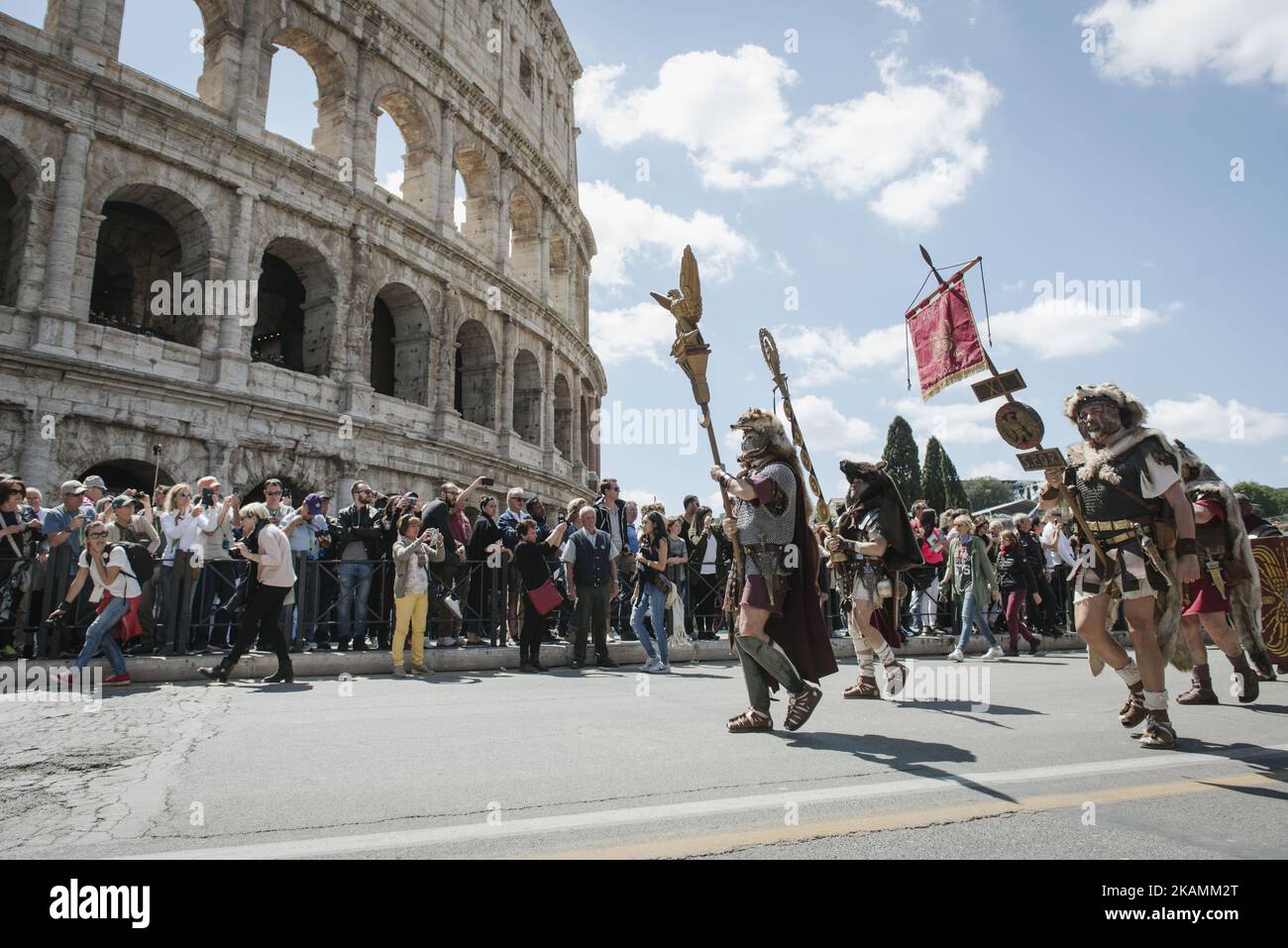 Historical parade for the celebrations of the 2770th anniversary of the ...