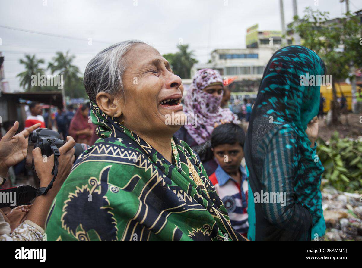 Rahela Begum, mother of Reazul Khokon a victim who killed in the "Rana ...