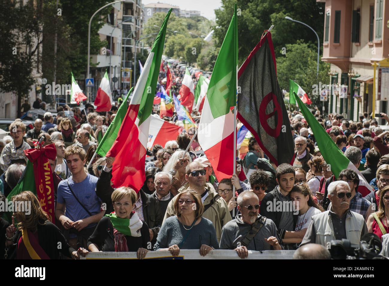 Celebrations for the 72nd anniversary of italian Liberation from ...