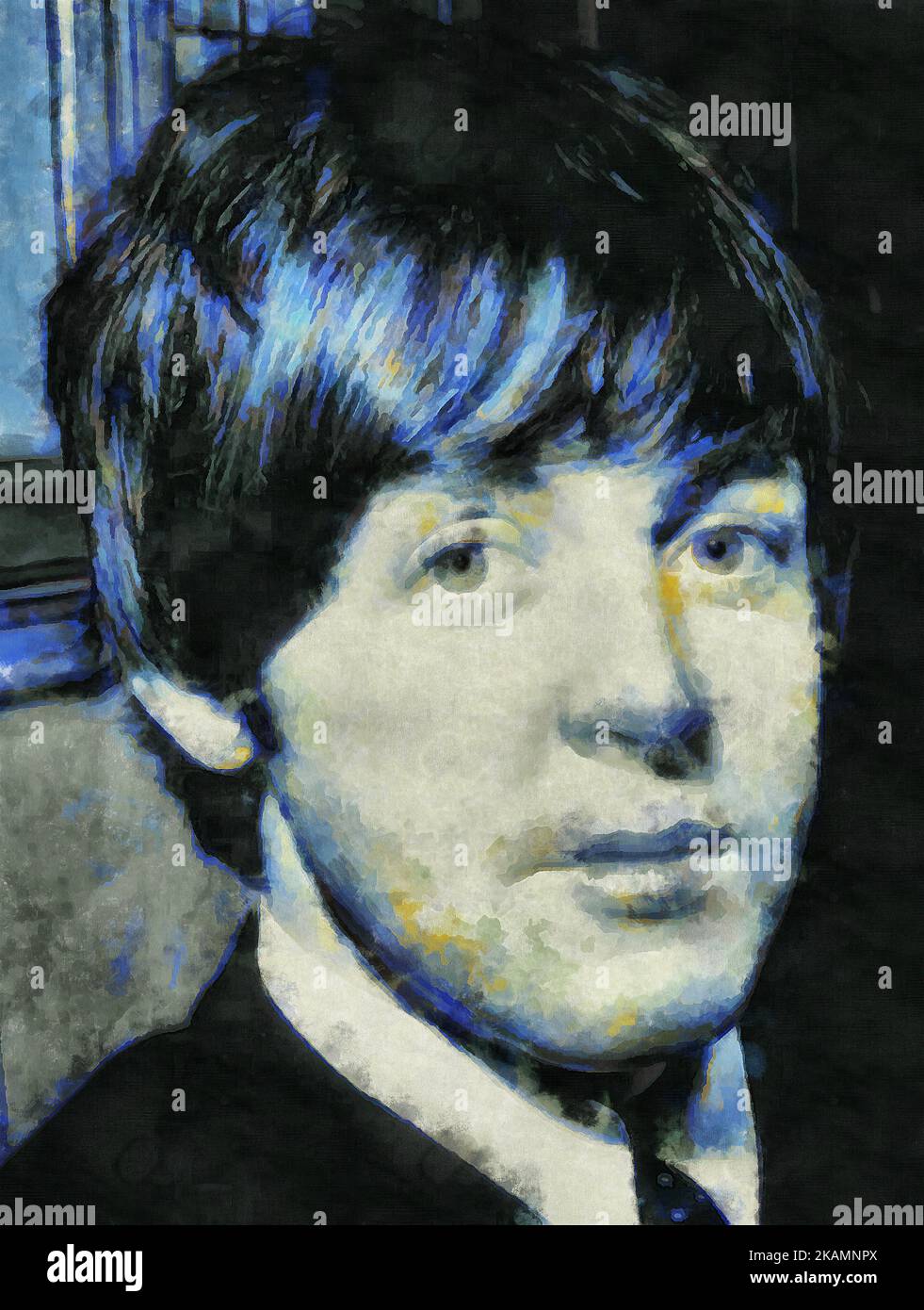 Beatles illustrations hi-res stock photography and images - Alamy