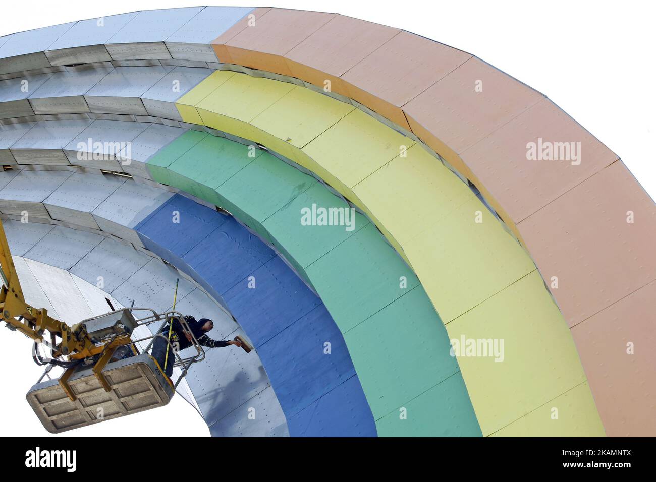 Ukraine eurovision colours hi-res stock photography and images - Alamy