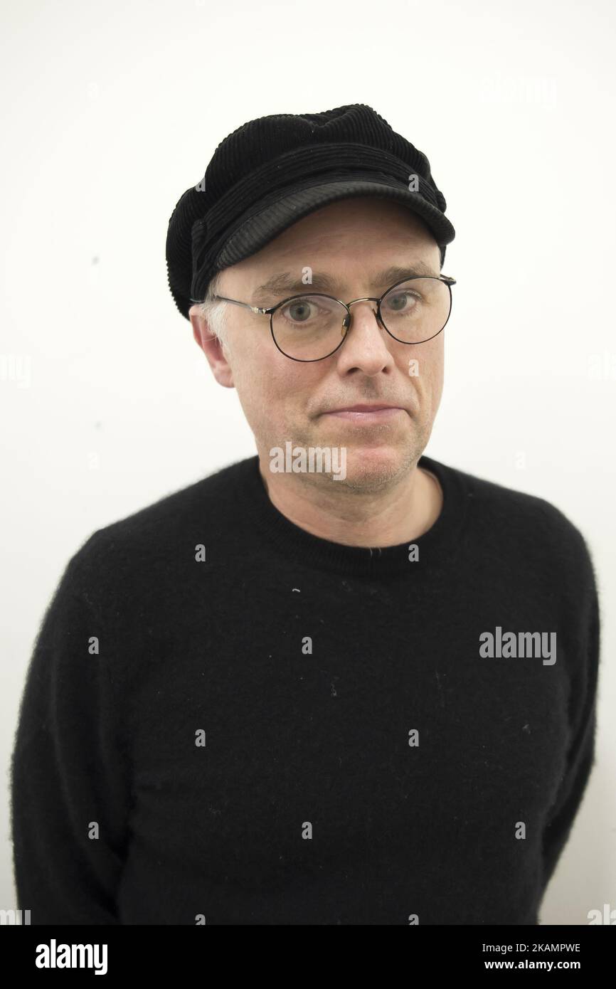Scottish guitarist Andrew Innes is pictured in London on April 28, 2017 ...