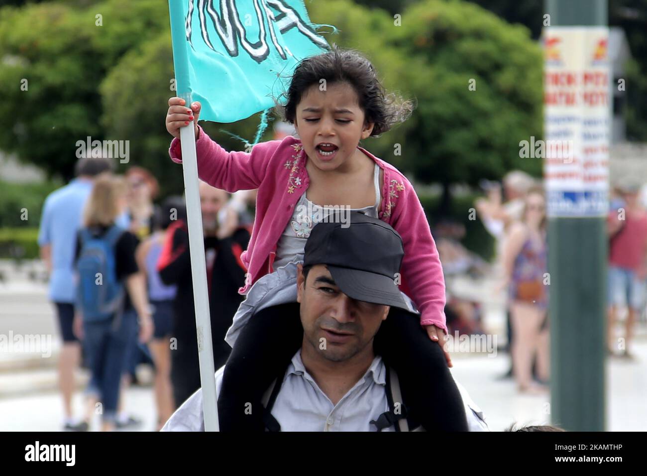 Child labor protest 2017 hi-res stock photography and images - Alamy