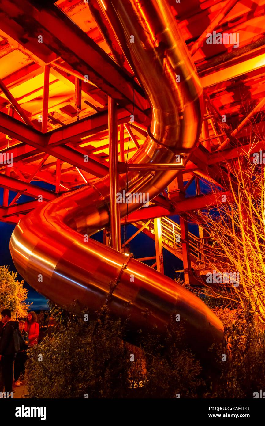Detail insideSee Monster art installation made from a former oil rig re ...