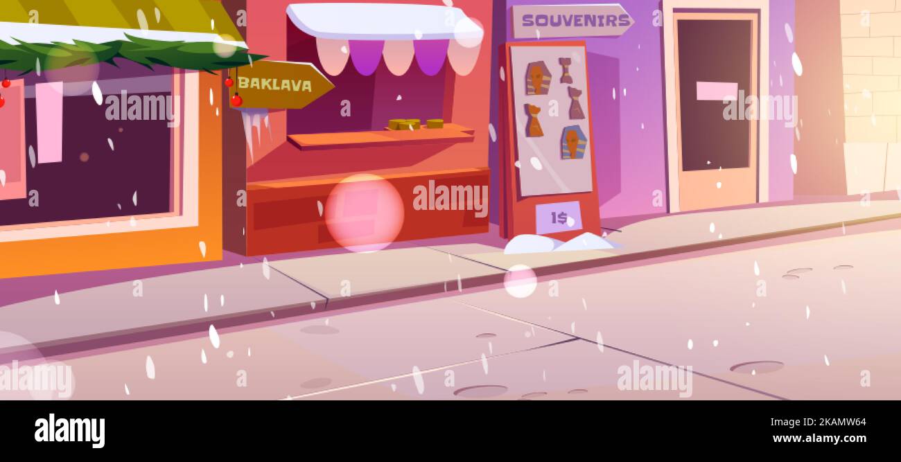 Empty street in istanbul Stock Vector Images - Alamy