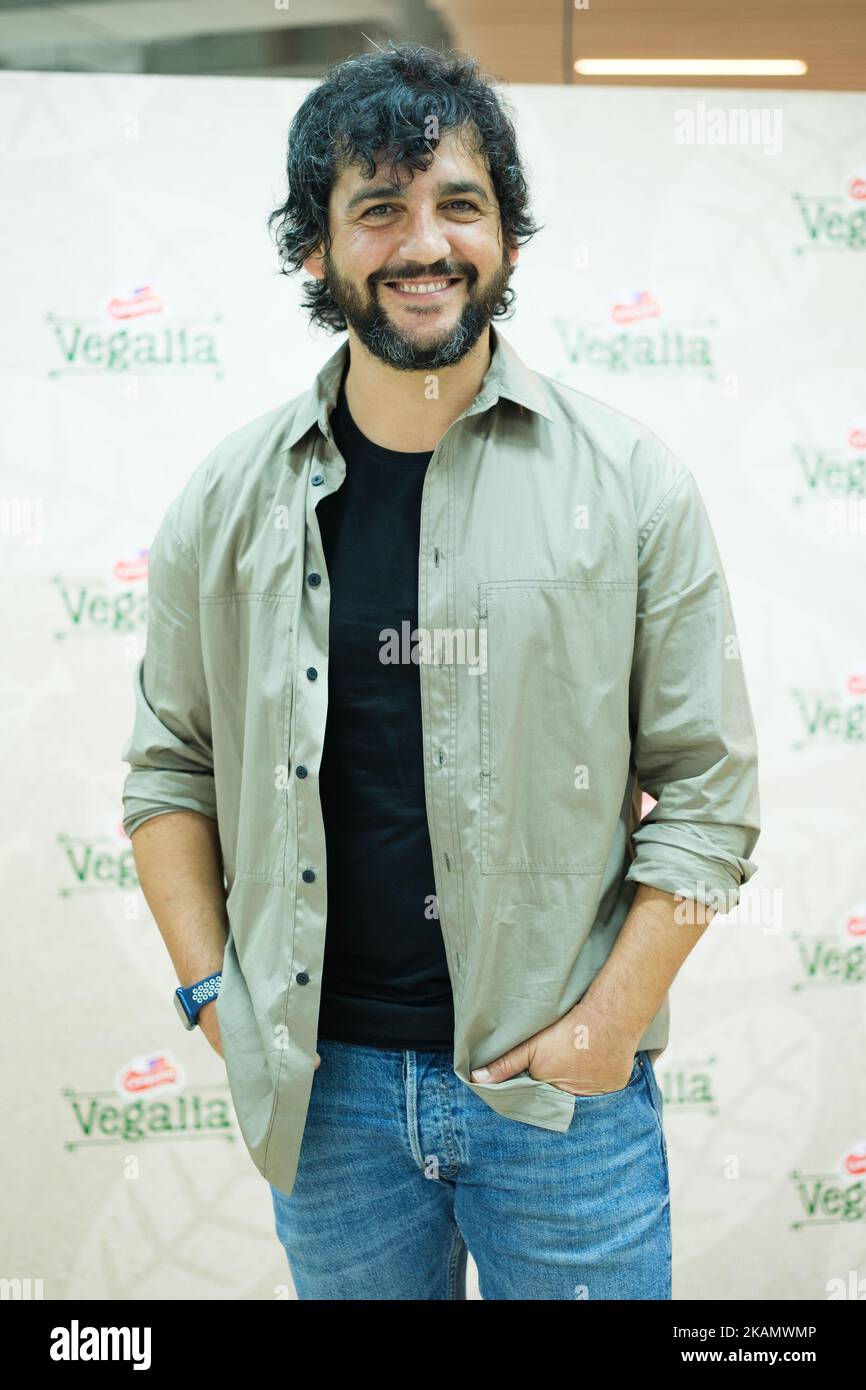 An actor and singer Fran Perea, seen during the presentation of the new ...