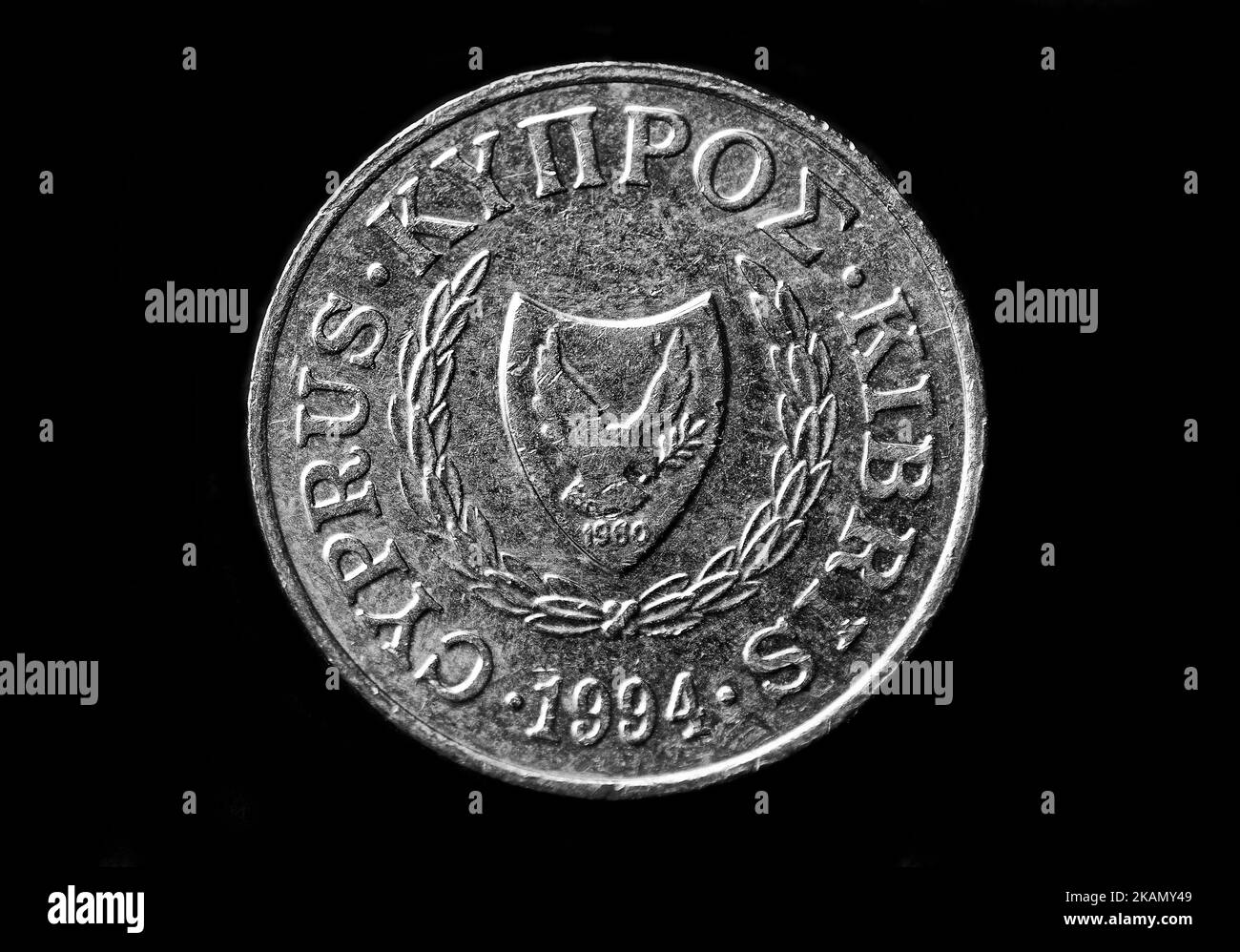 Coins of cyprus hi-res stock photography and images - Alamy