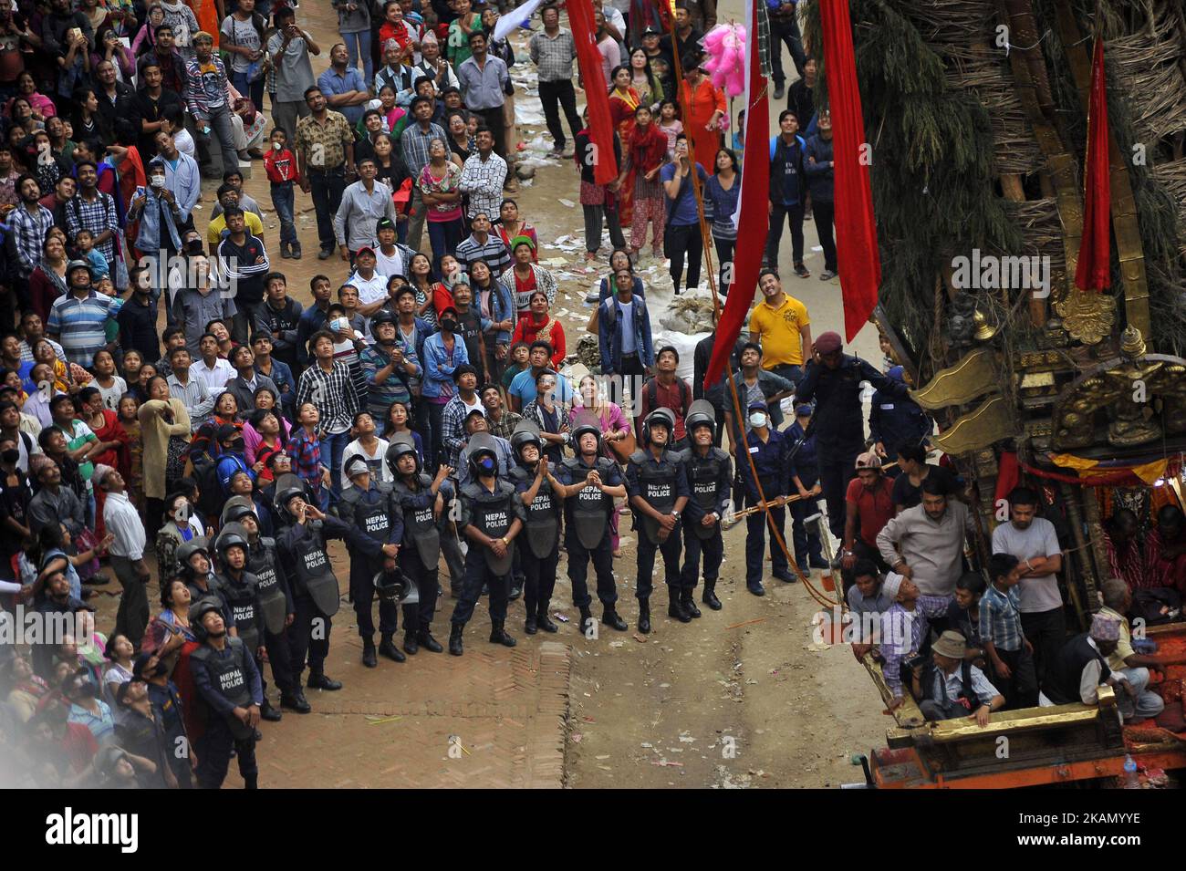 Nepal police security guards hi-res stock photography and images - Alamy