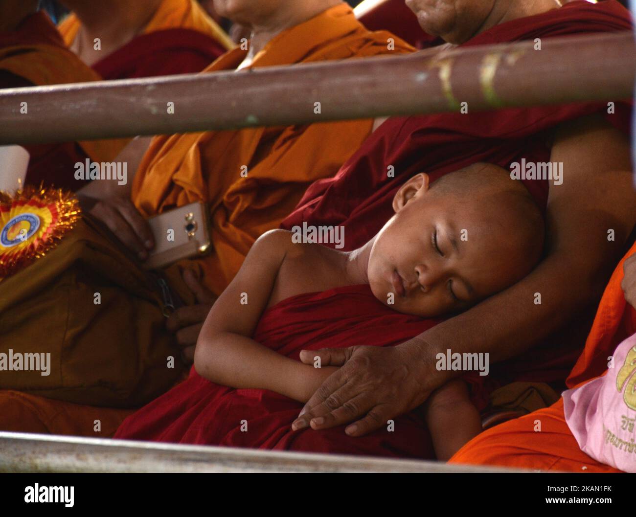 Devotee buddhist devotee buddha purnima enlightenment hi-res stock ...