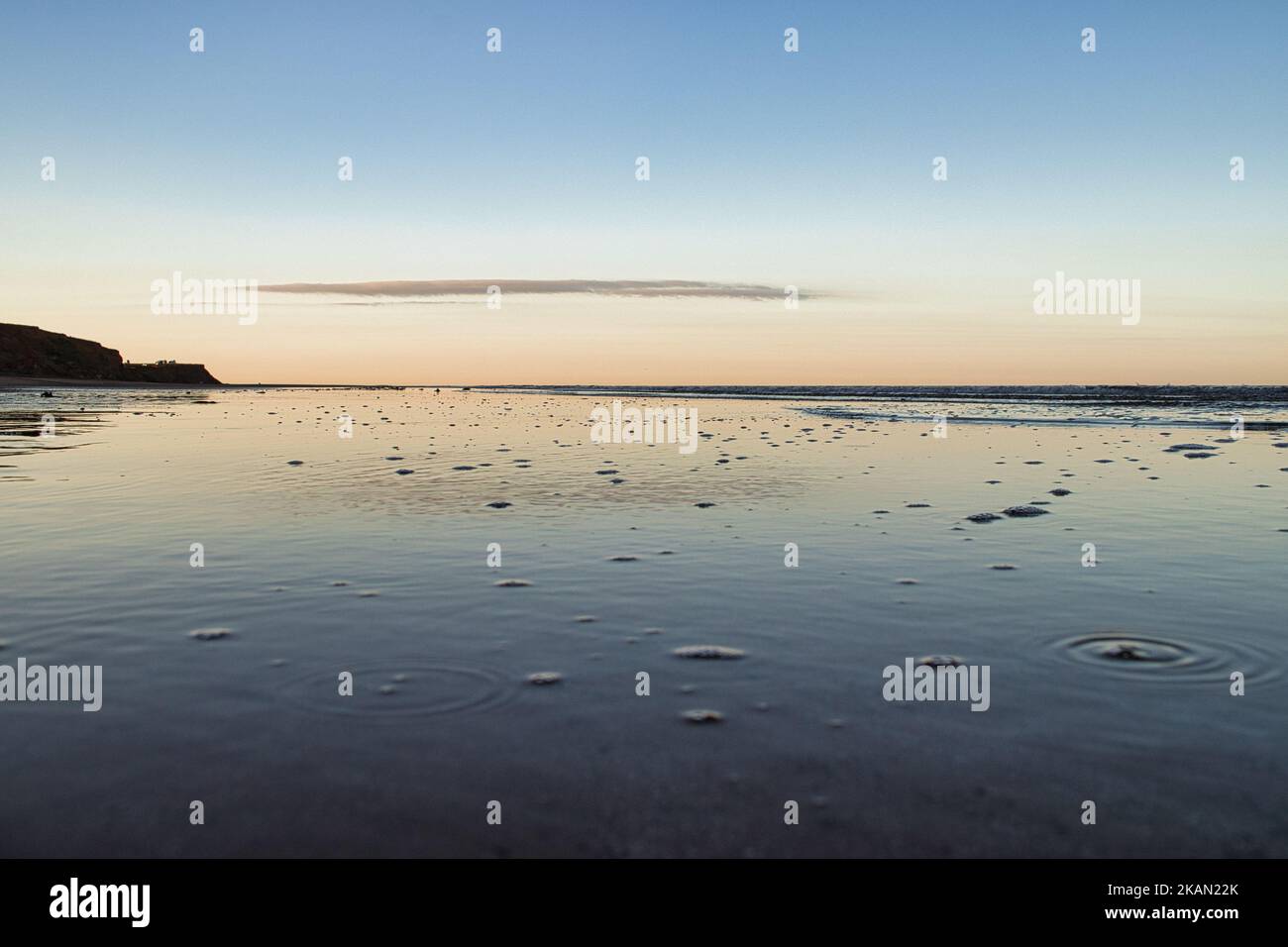 The sunrise at Compton Bay, Isle of Wight Stock Photo - Alamy