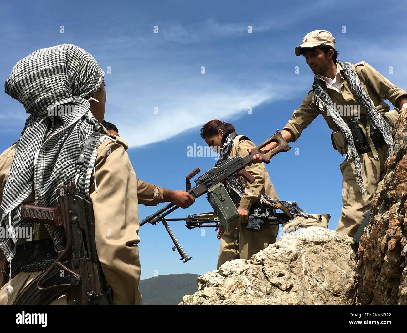 The Democratic Party of Iranian Kurdistan's (PDKI) armed wing, known as ...