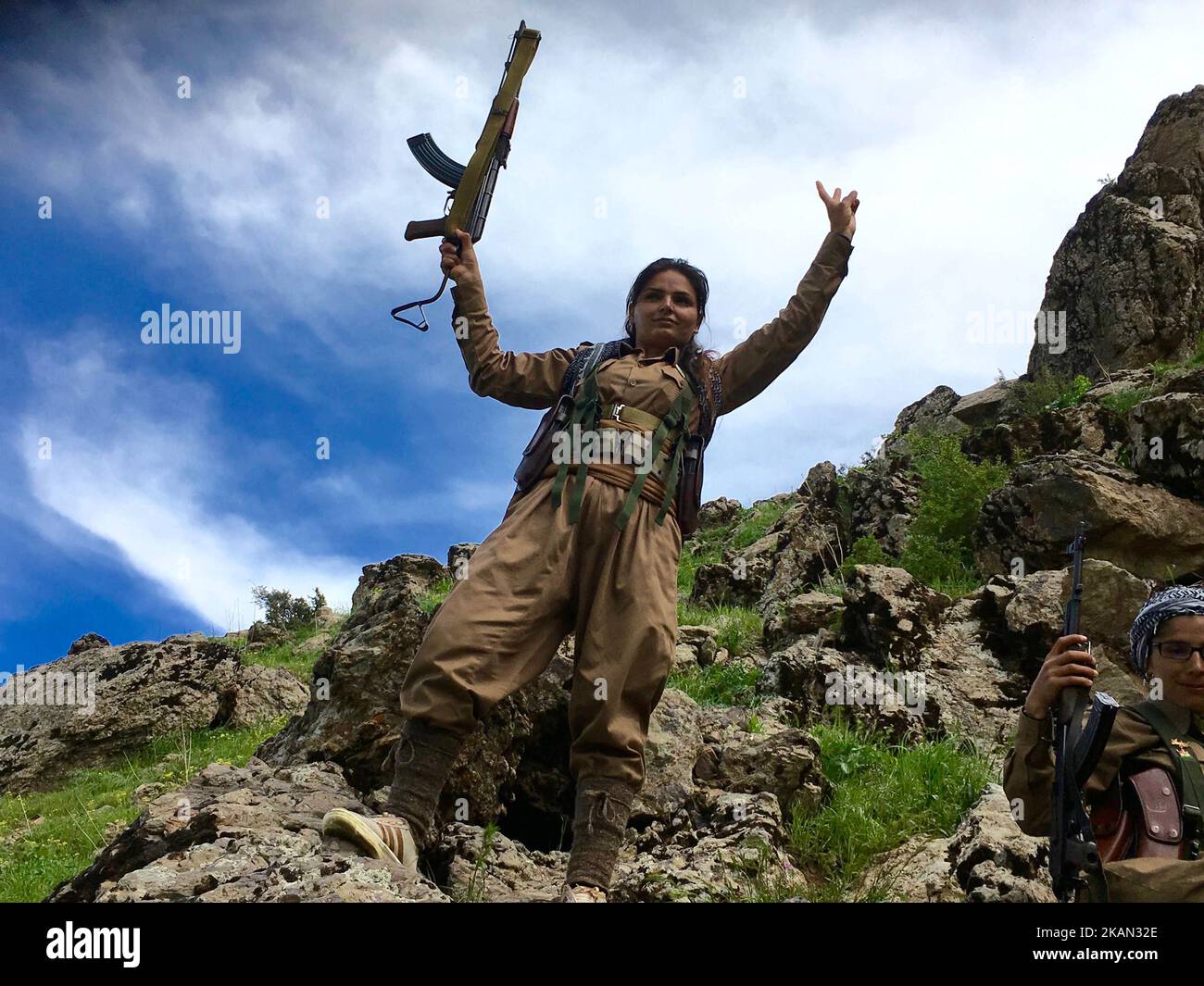 The Democratic Party of Iranian Kurdistan's (PDKI) armed wing, known as ...