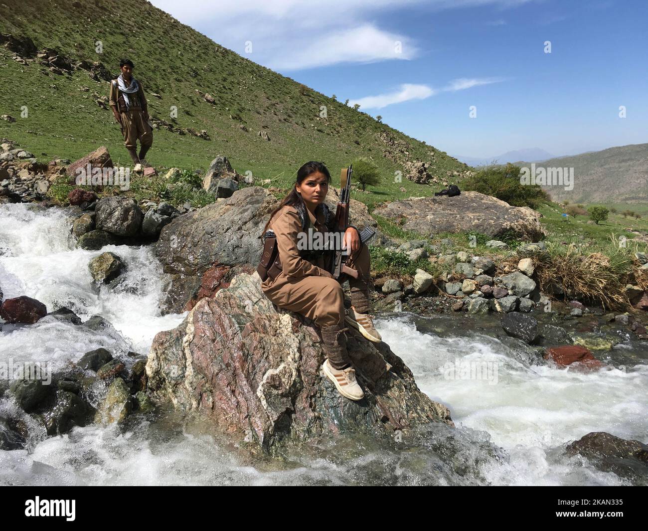 The Democratic Party of Iranian Kurdistan's (PDKI) armed wing, known as ...