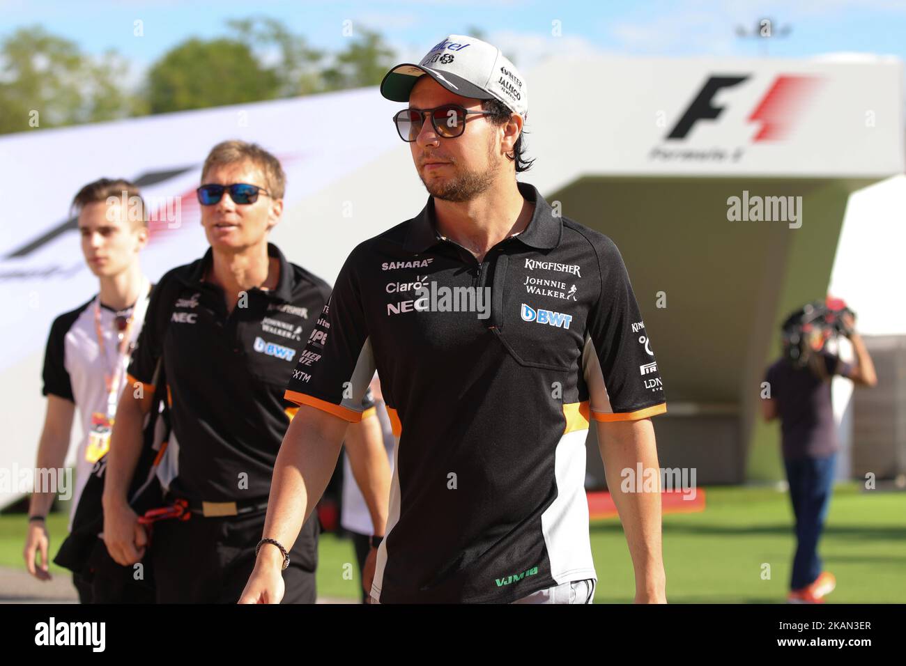 Sergio Checo Perez, team Force India during the Formula One GP of Spain ...