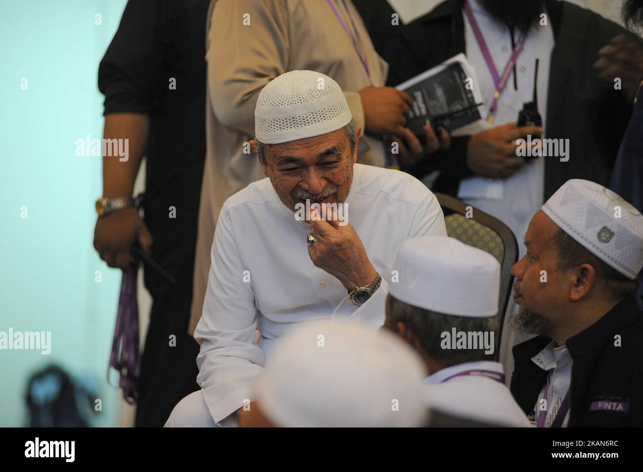 Former Malaysian Prime Minister Abdullah Ahmad Badawi seen inside the ...