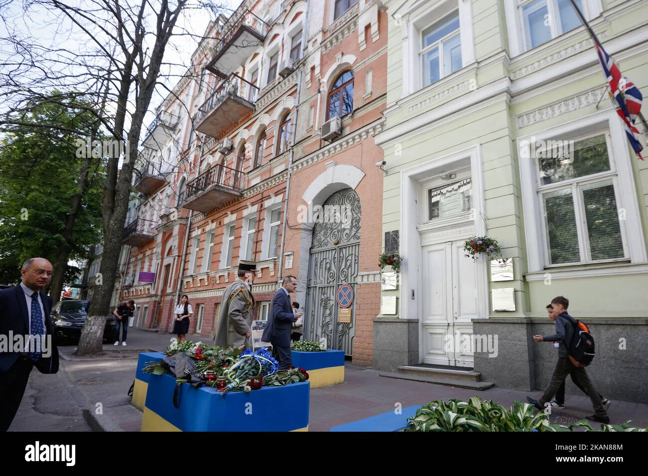 A delegation from French Embassy headed by Ambassador Isabelle DUMONT ...