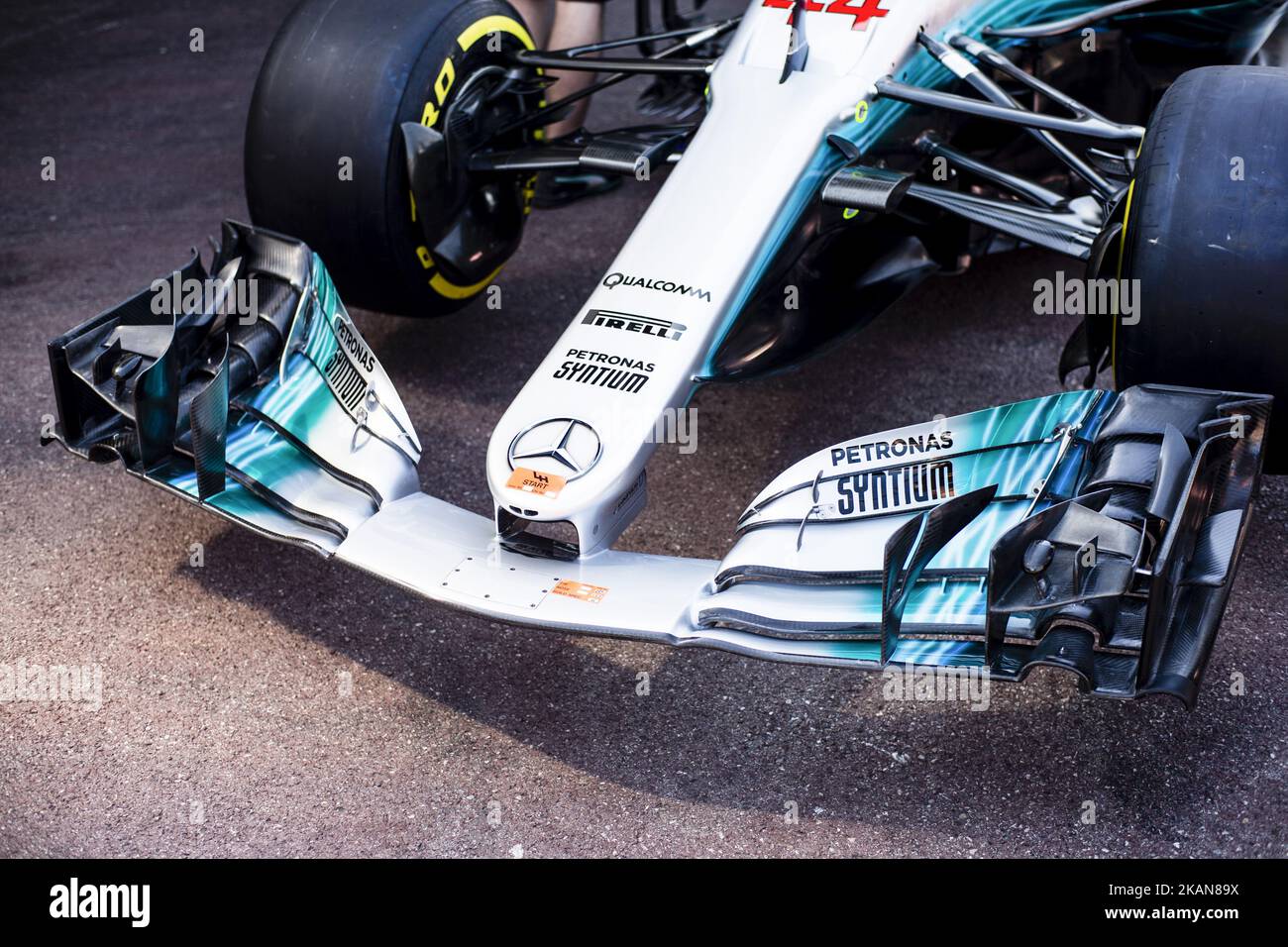 Mercedes front wing hi-res stock photography and images - Alamy
