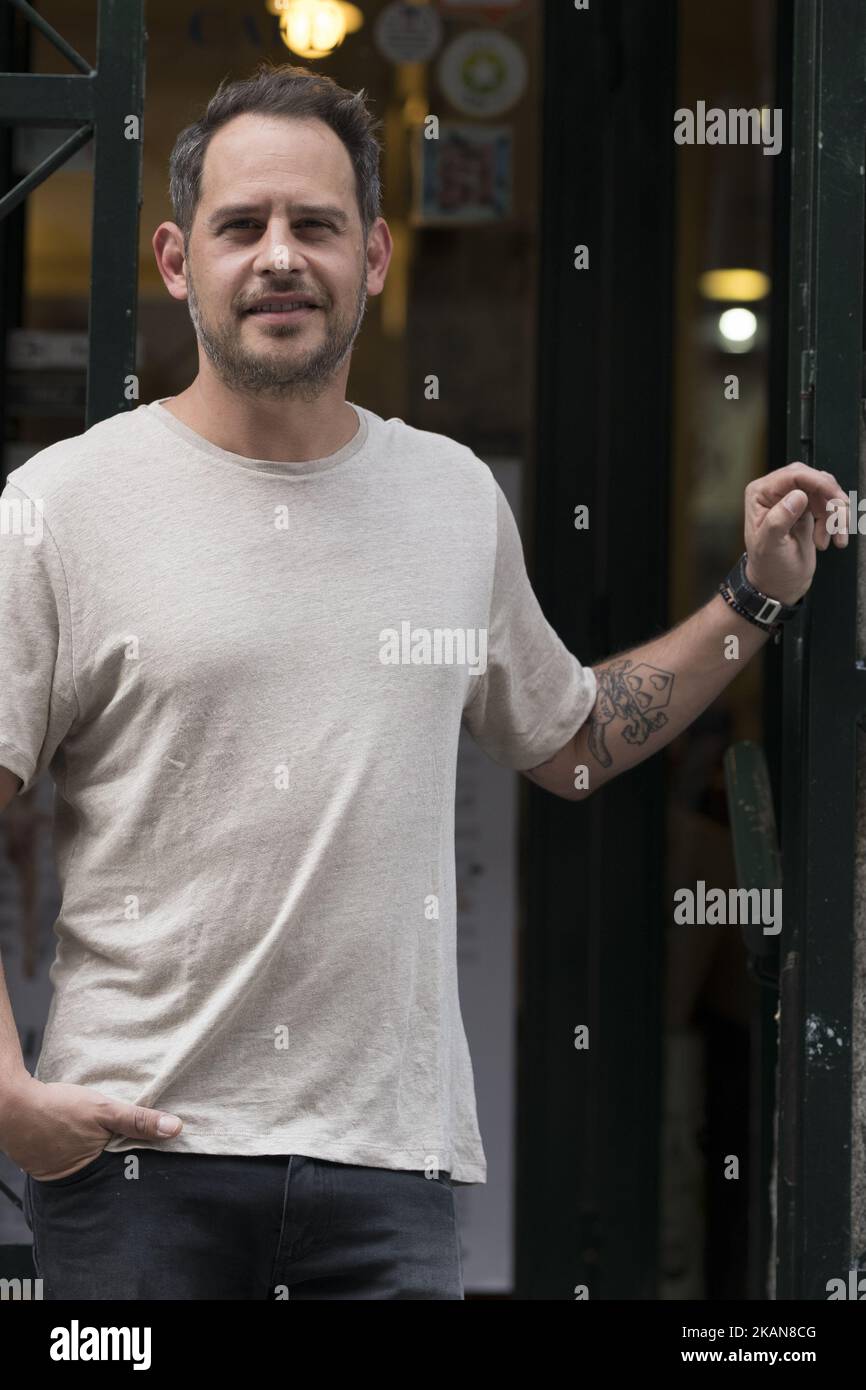 German actor Moritz Bleibtreu attends the presentation of the film "The ...