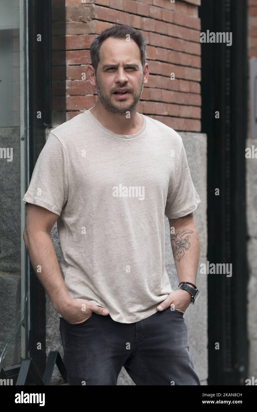 German actor Moritz Bleibtreu attends the presentation of the film "The ...