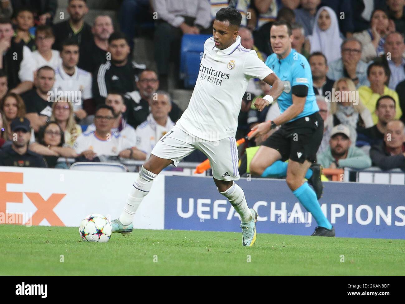 Rodrygo of Real Madrid during the UEFA Champions League, Group F ...