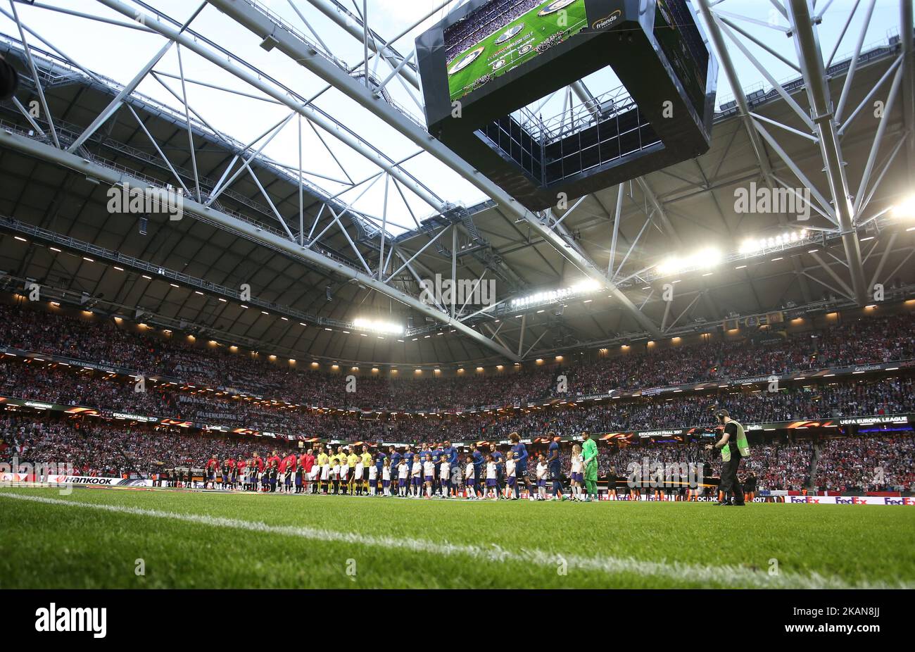 UEFA Europa League Final match between Ajax and Manchester United at ...